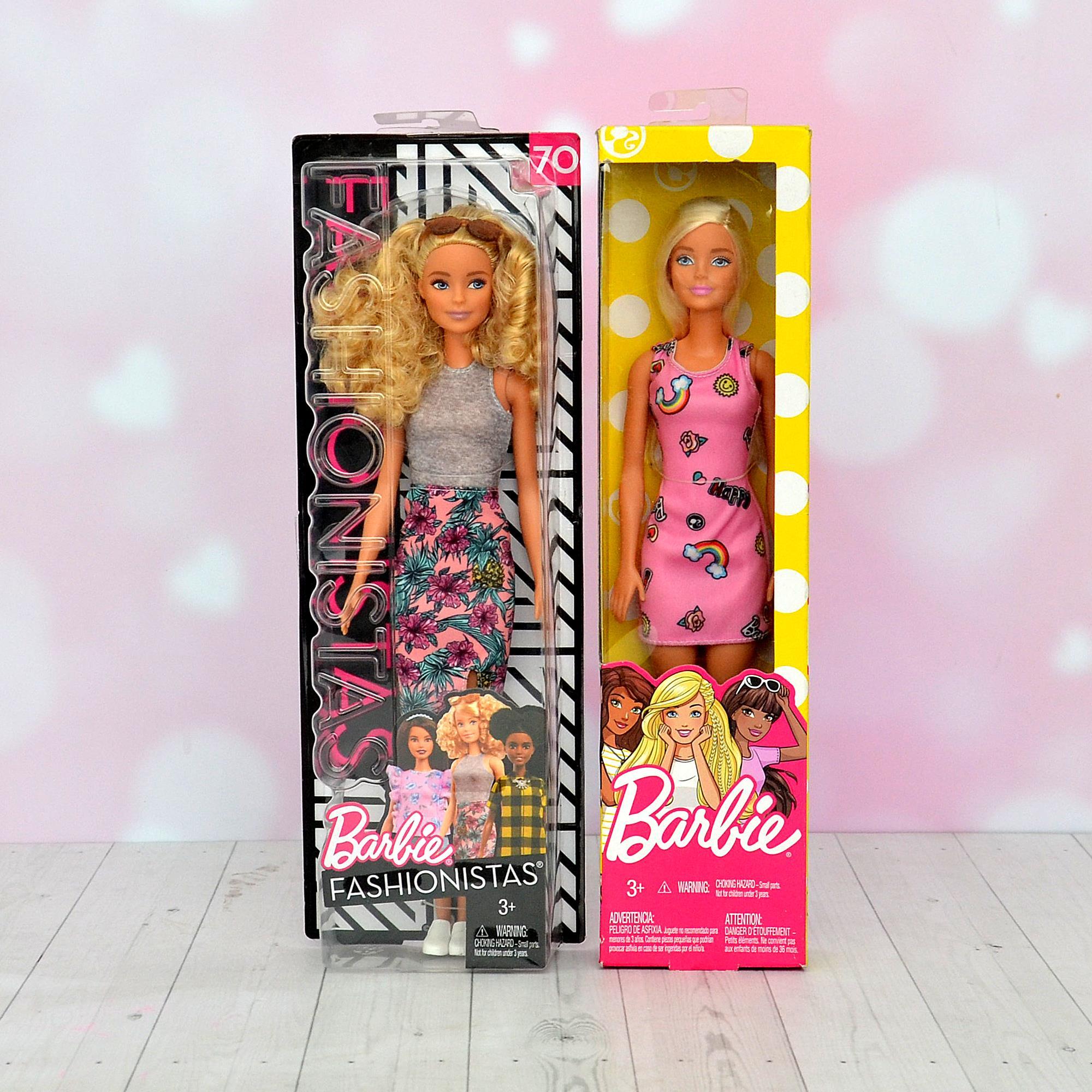 Fashionistas and Cute Barbie Combo | Barbie Dolls