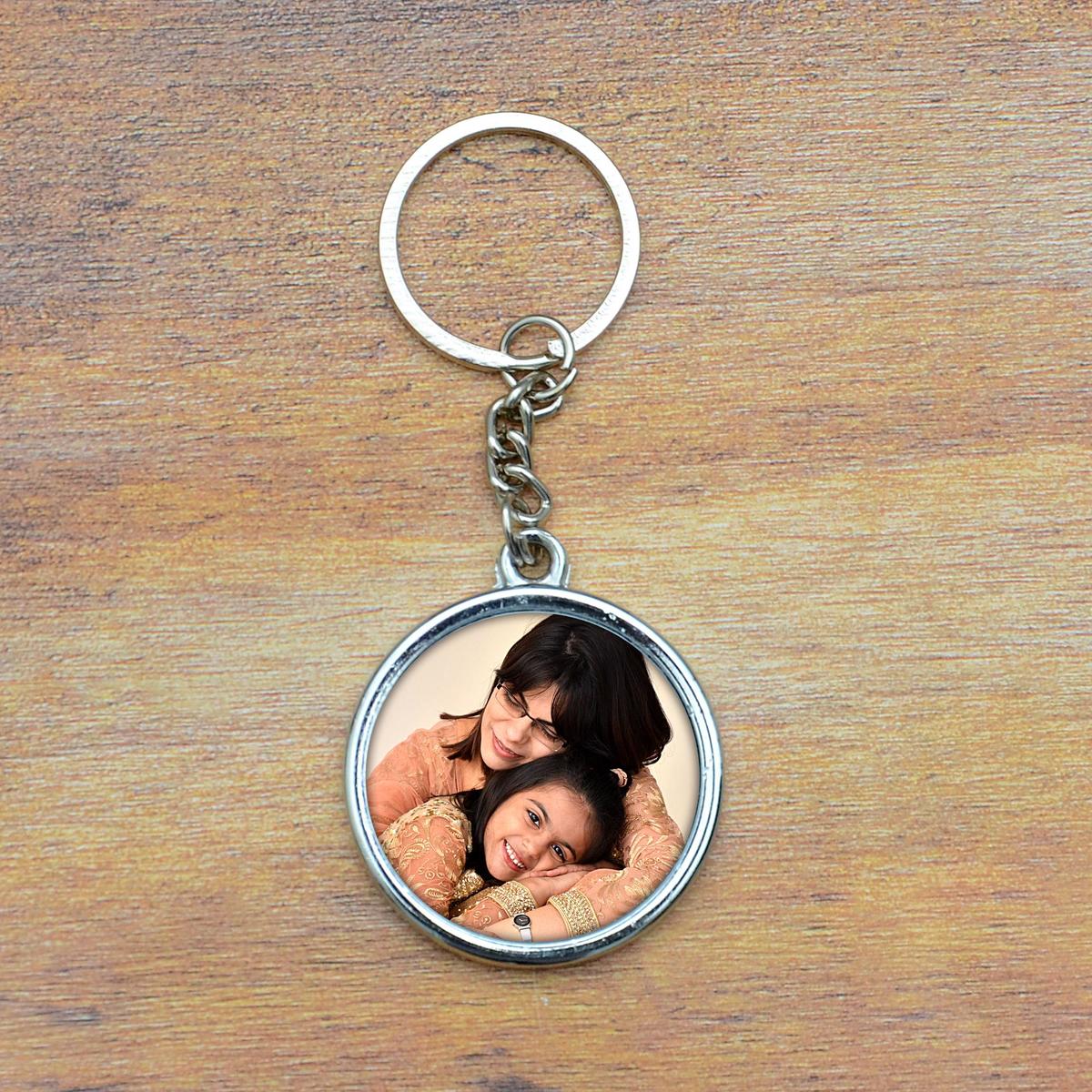 Personalized Round Keychain | Photo Keychains