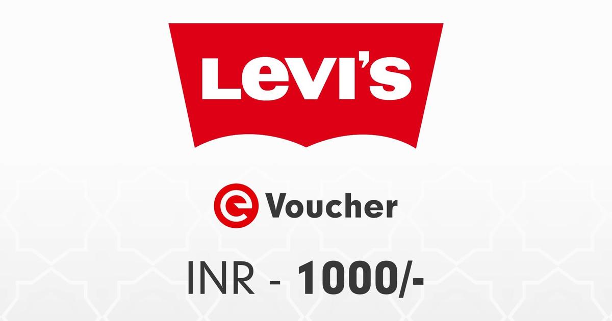 Levi's E-Voucher Rs. 1000 | Levi's Gift Cards