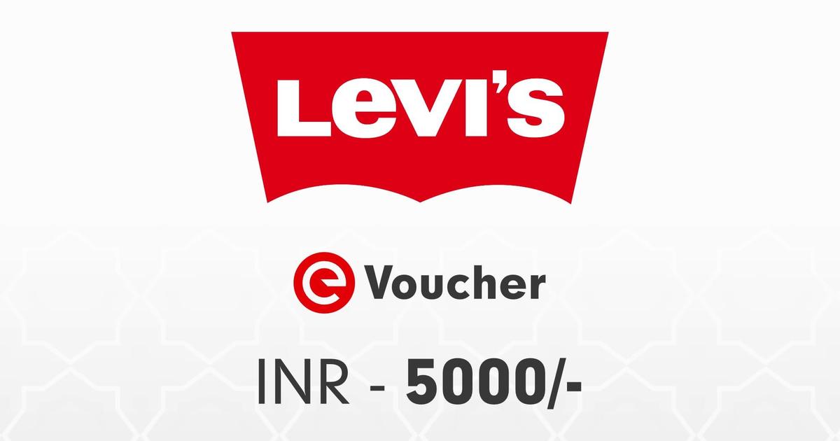 Levi's E-Voucher Rs. 5000 | Levi's Gift Cards
