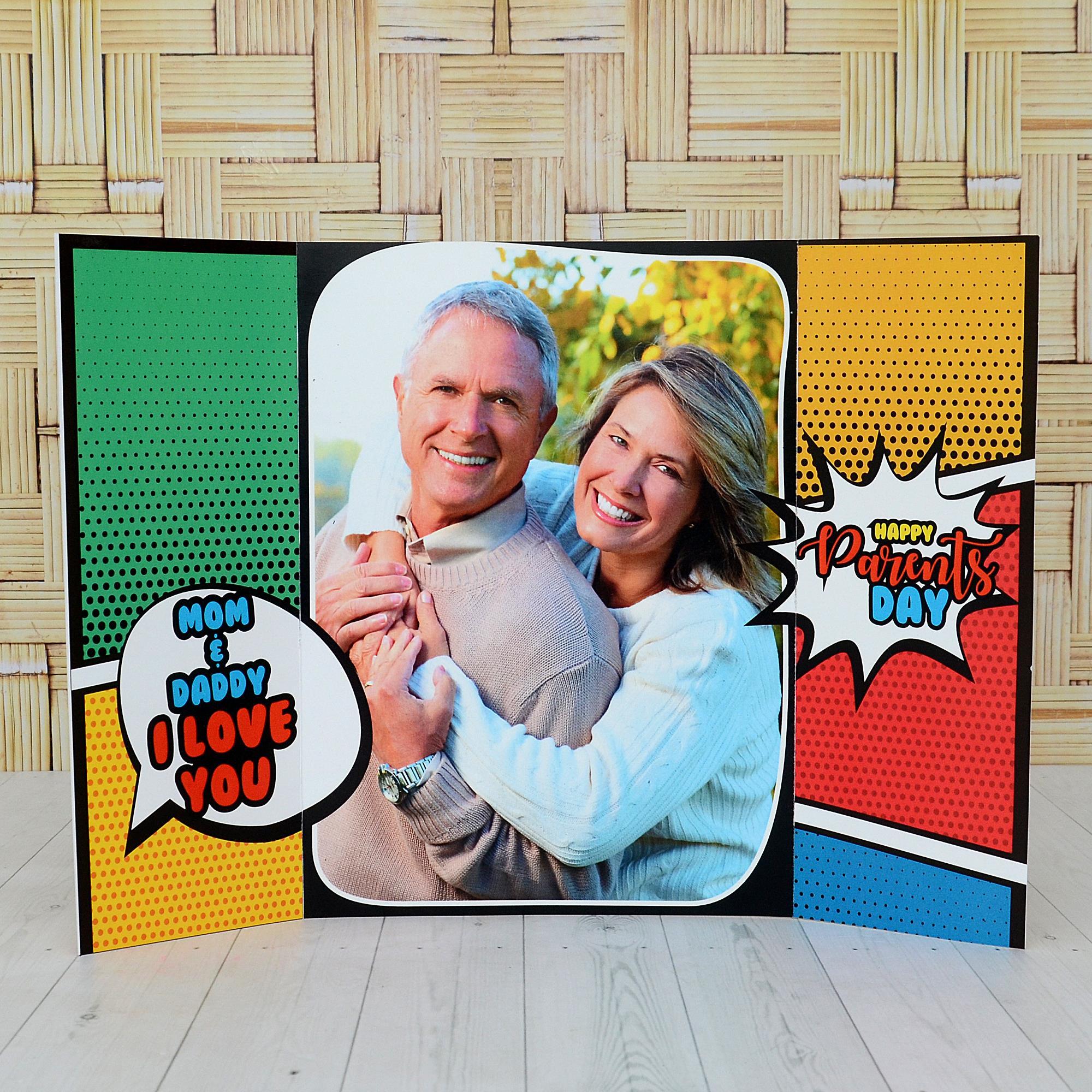 Personalized Parents Day Card, Parents Day Gifts