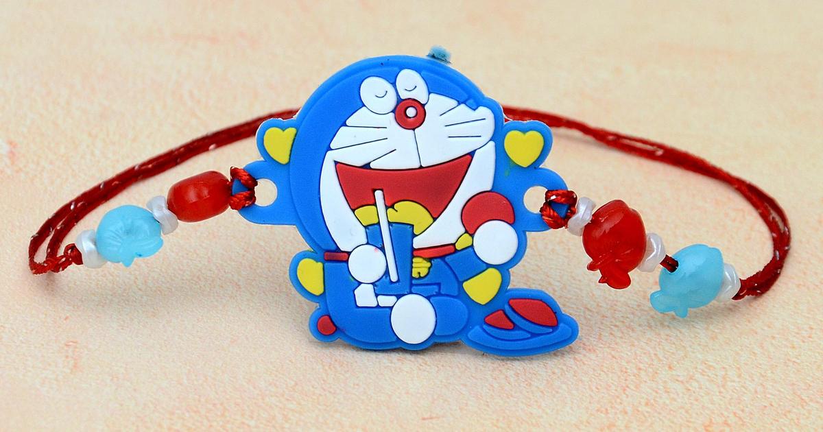 Happy Doraemon Kids Rakhi | Cartoon Character