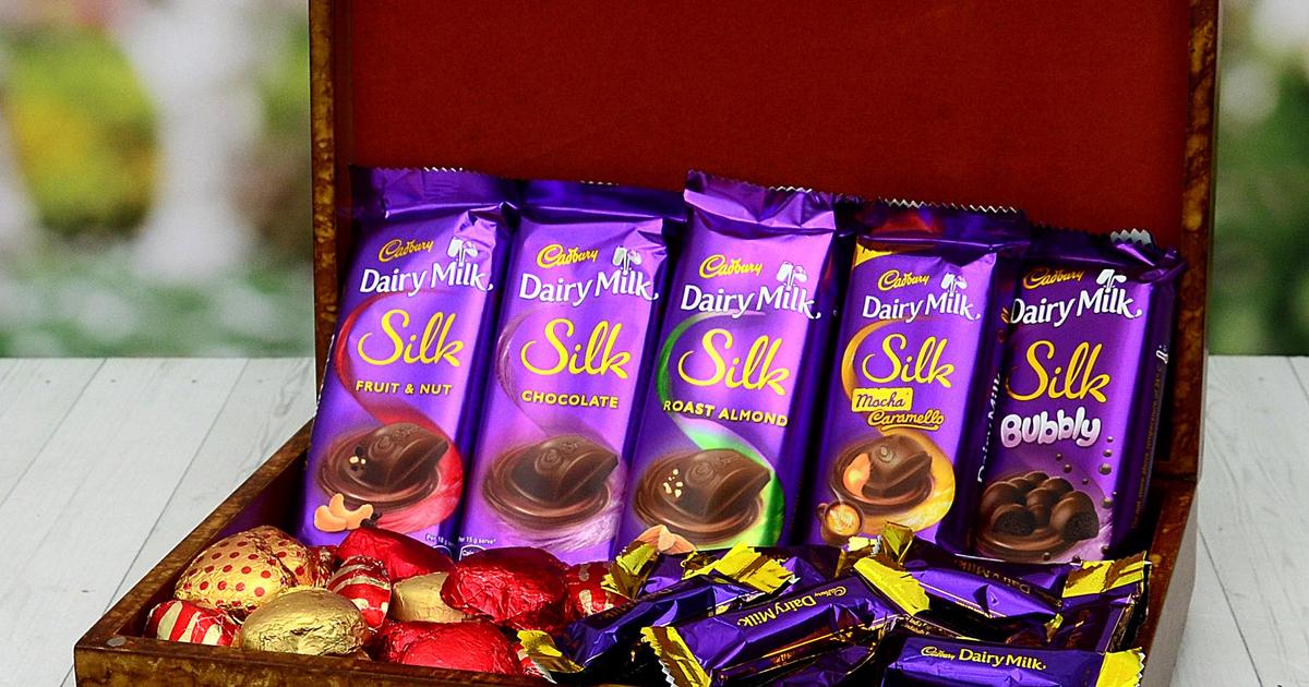Handmade Chocolate & Dairy Milk in a Box, Chocolate Hampers