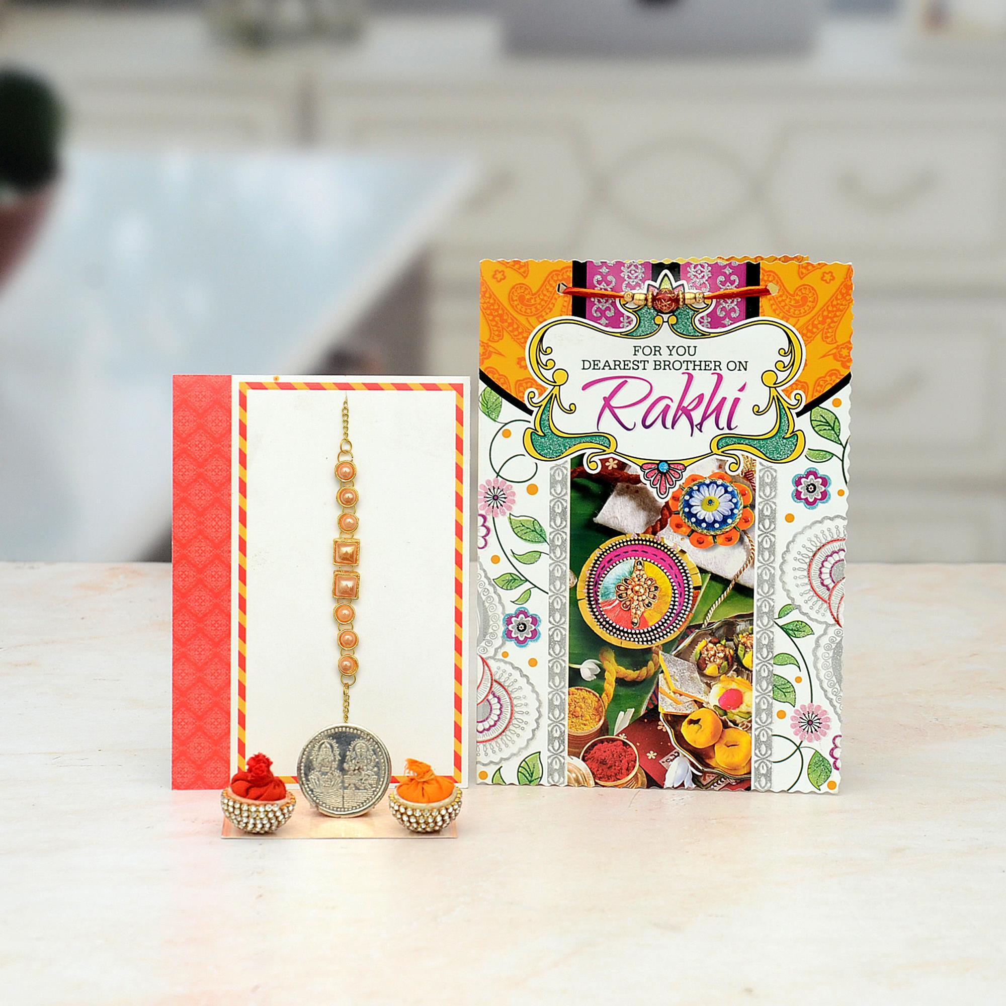 Dearest Brother Rakhi Card & Rakhi | Rakhi Greetings