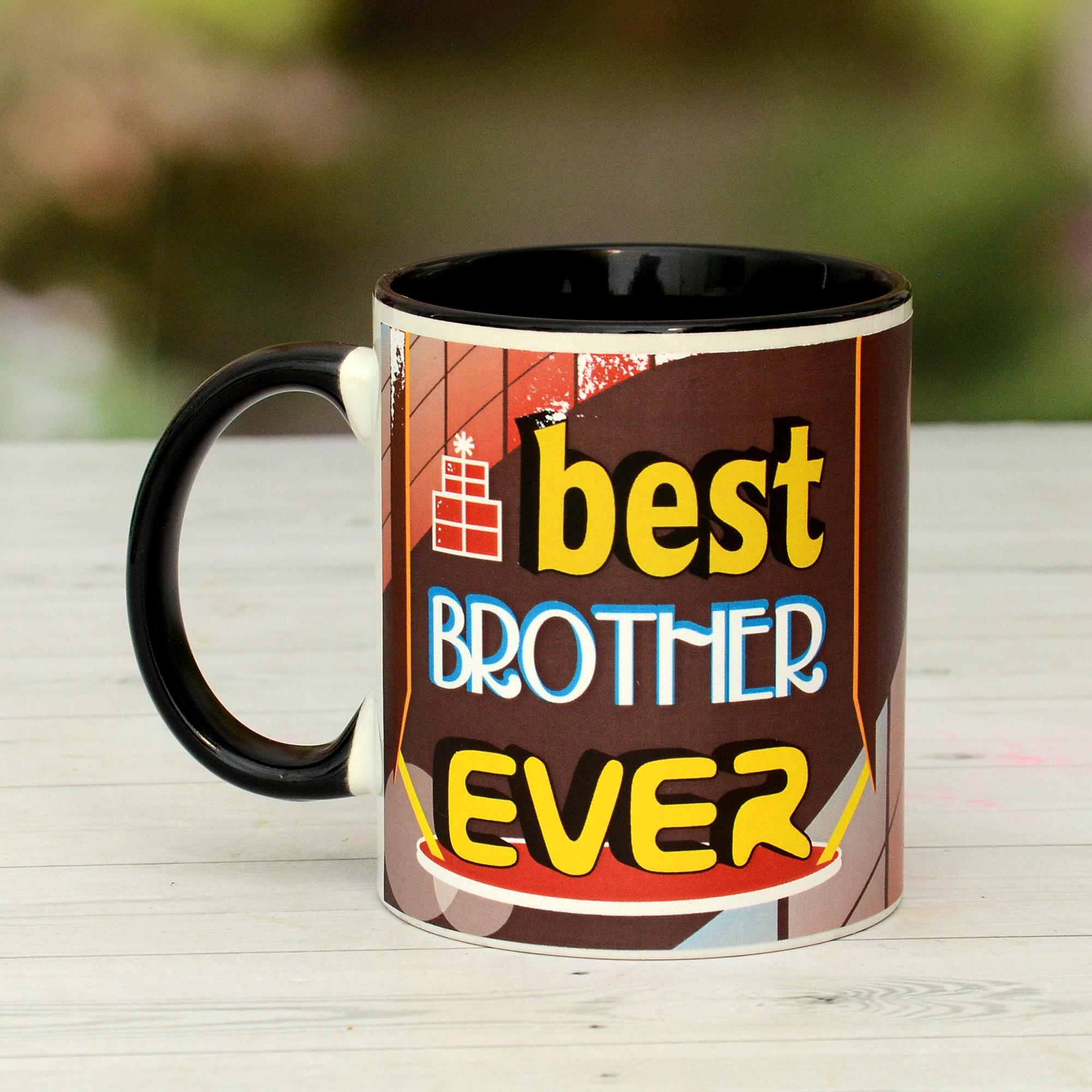 Brother Personalized Mug, Personalized Gifts for Brother