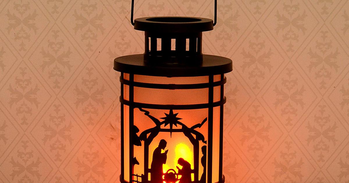 Artistic Jesus Lantern, Candles & Lanterns