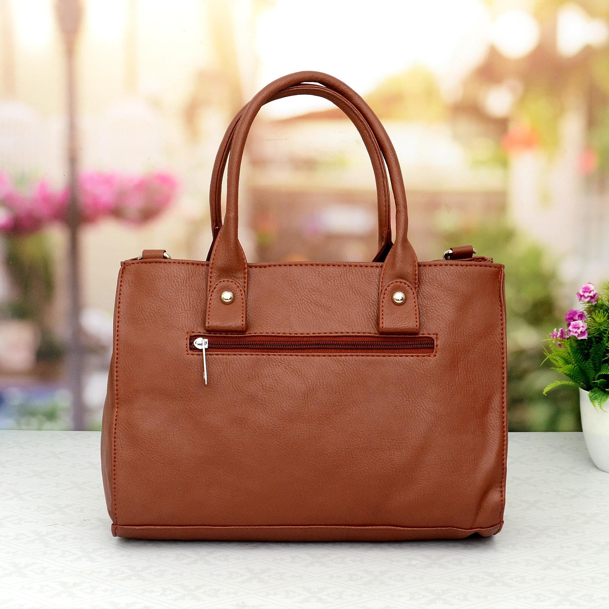 Brown Color Classy Handbag | Bags & Purses