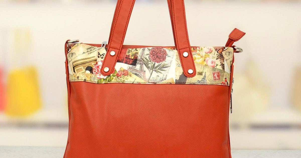Classy Orange Ladies Handbag | Bags & Purses