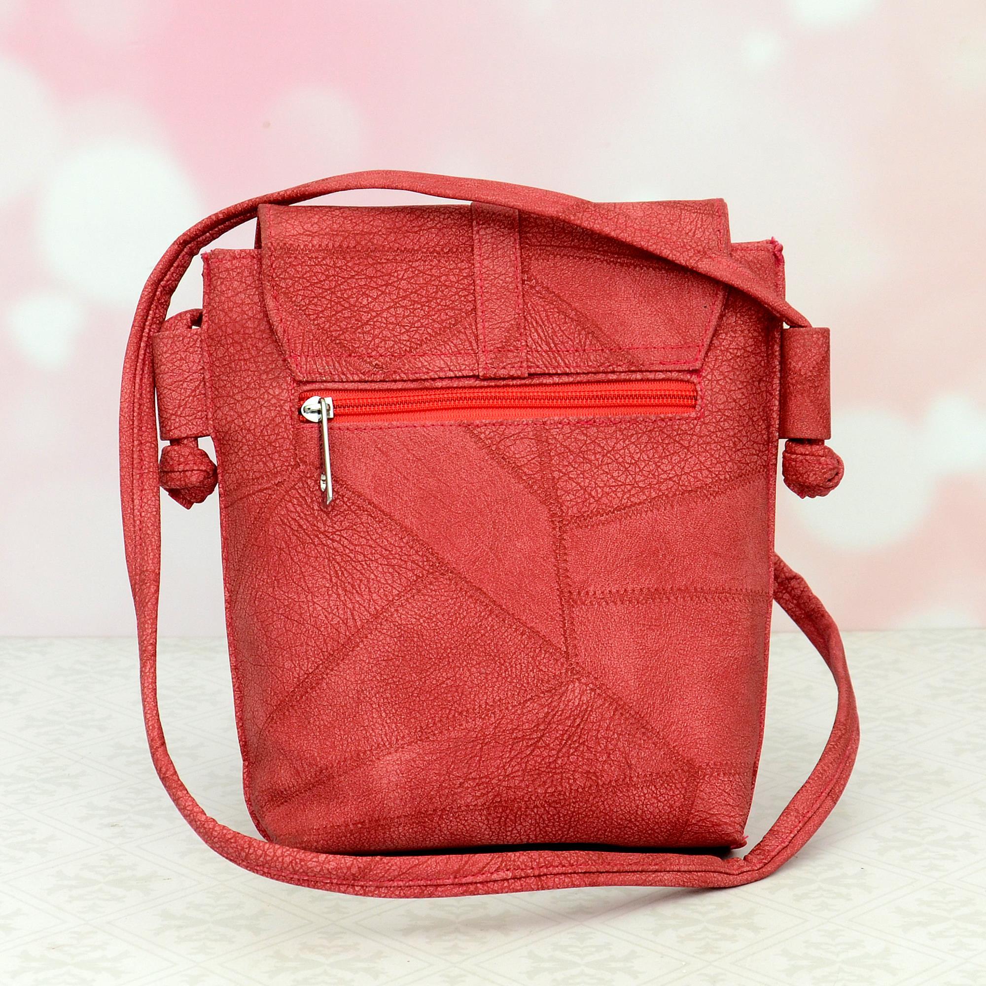 Peach Colour Women Sling Bag | Bags & Purses