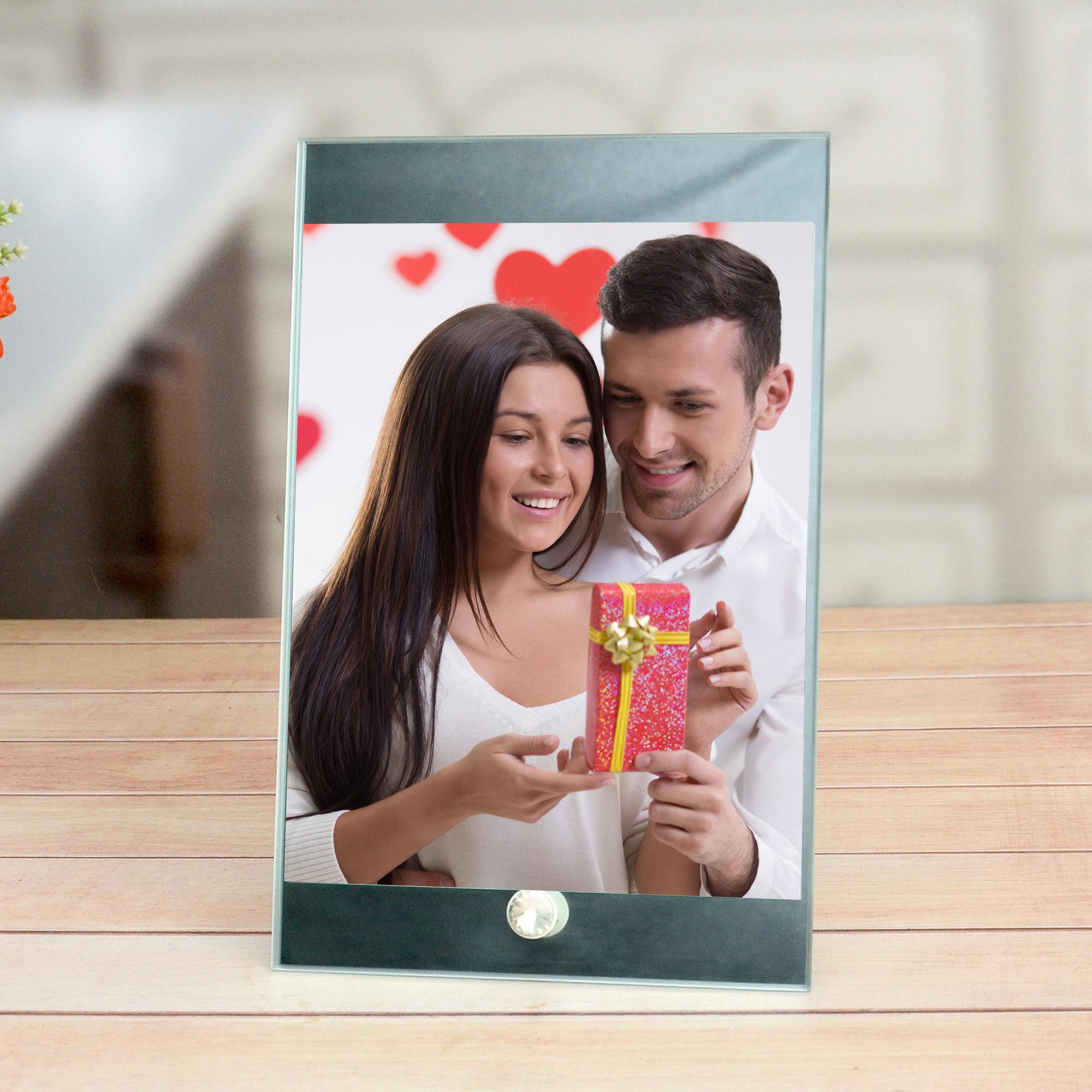 Rectangular Love Photo Frame, Personalized Photo Frames