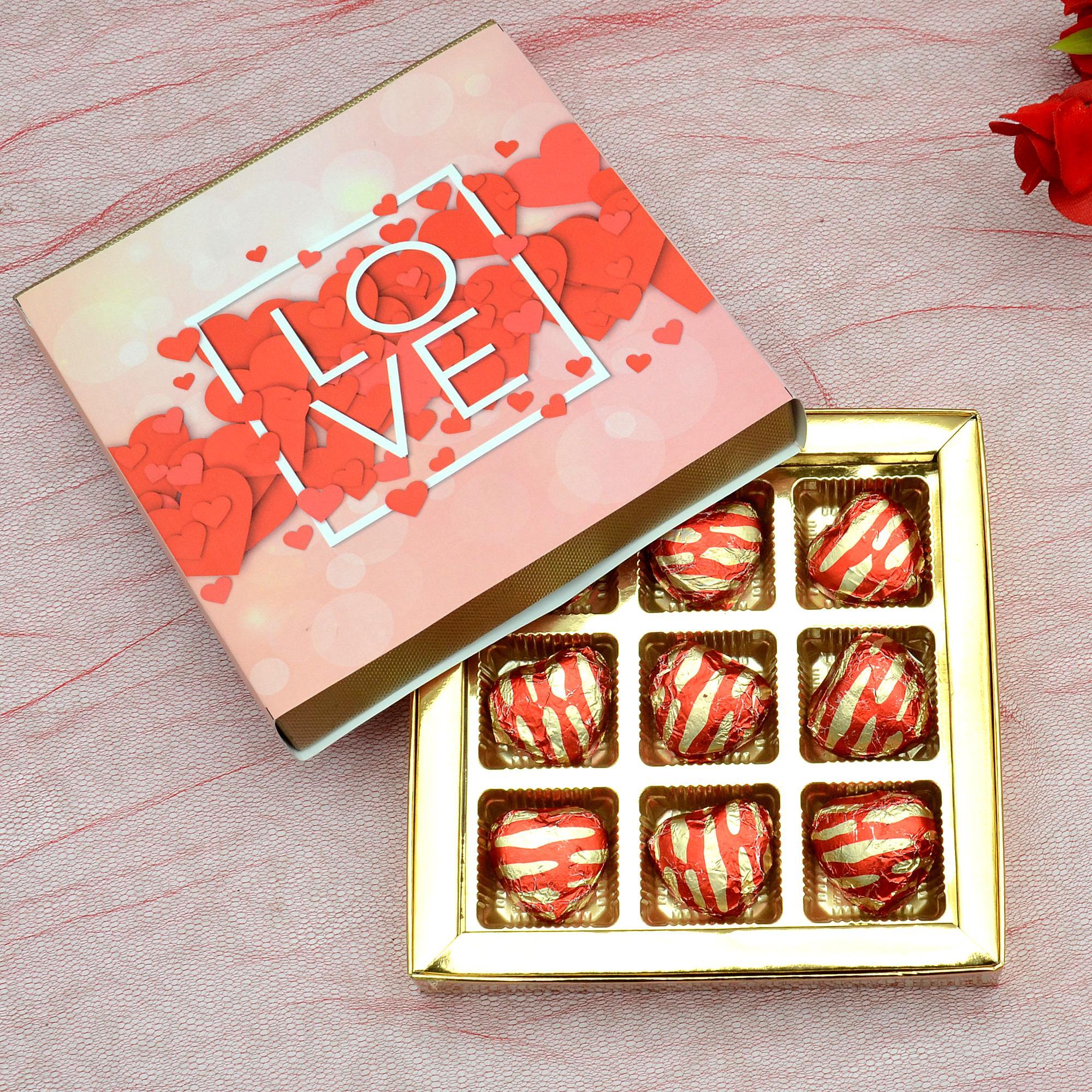 Love Handmade Chocolate Box, Handmade Chocolates