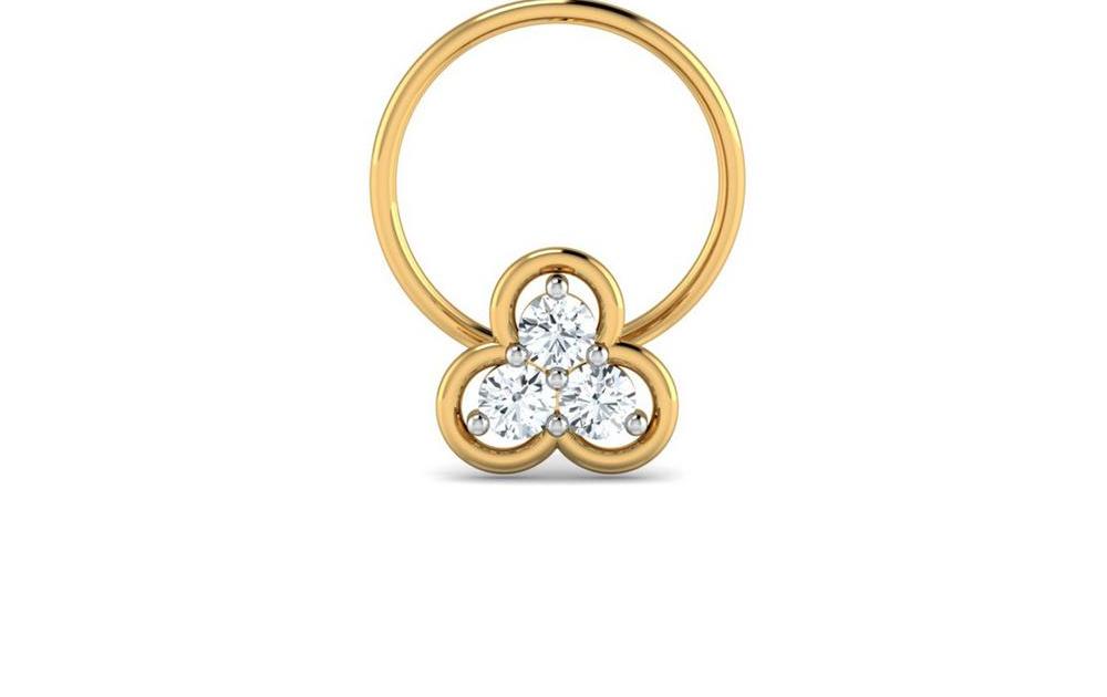 Revan Diamond Nose Ring, Jewellery