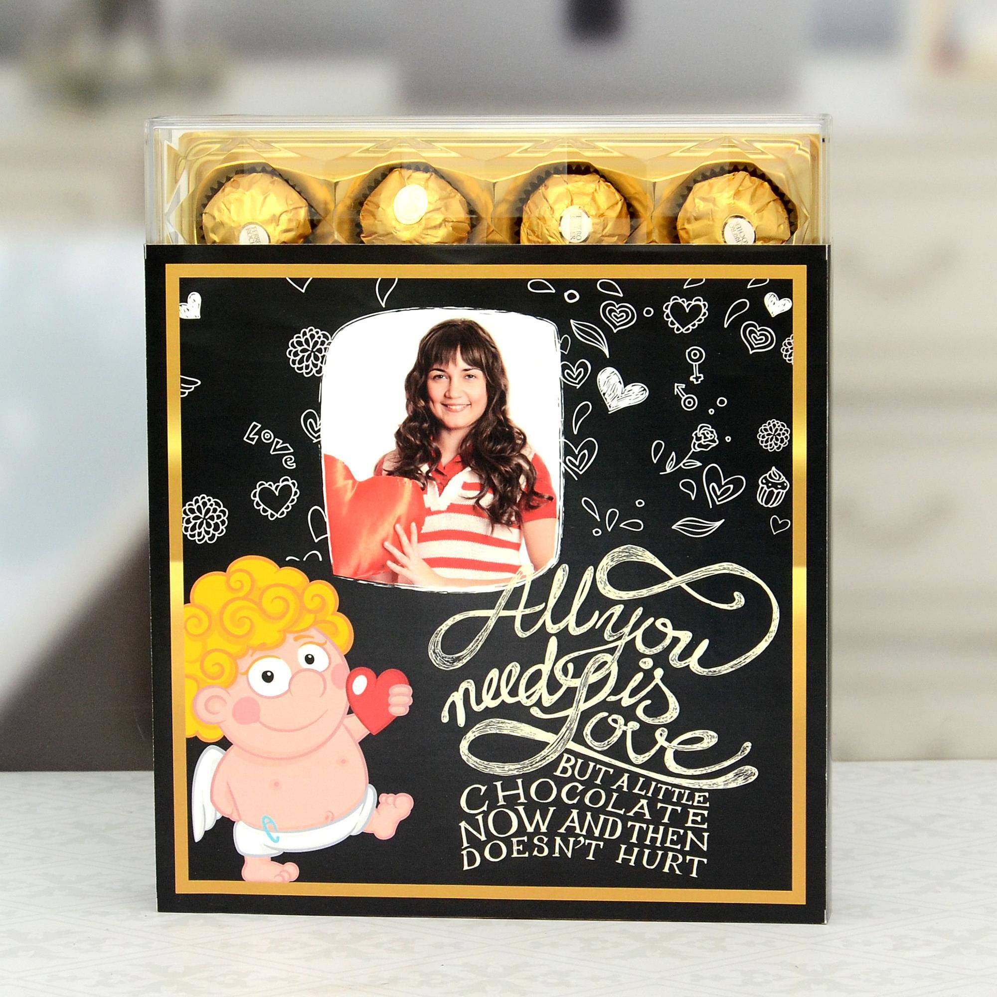 Sweet Love Ferrero Rocher, Personalized Gifts for Husband