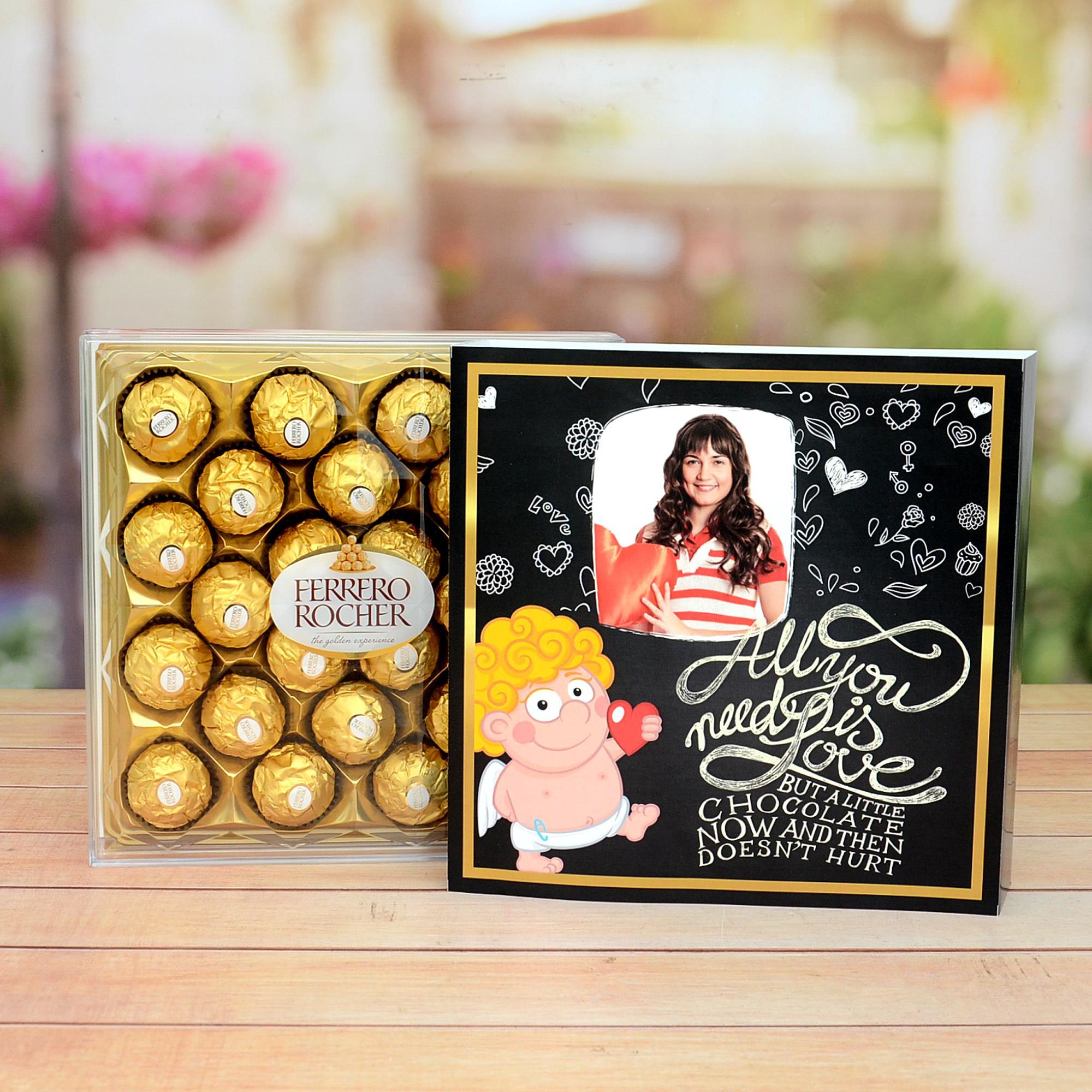 Sweet Love Ferrero Rocher, Personalized Gifts for Husband