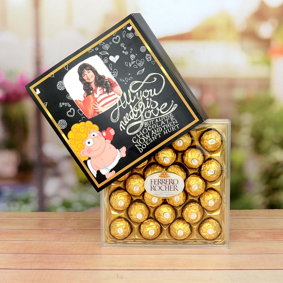 Sweet Love Ferrero Rocher, Personalized Gifts for Husband