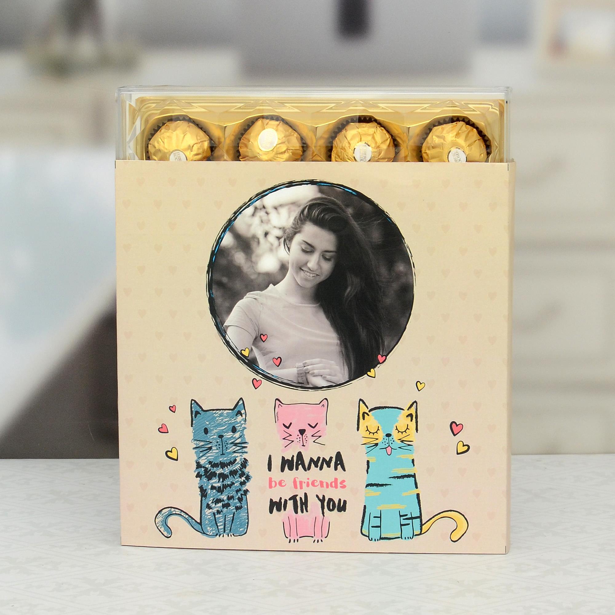 With You Custom Ferrero | Personalized Chocolates