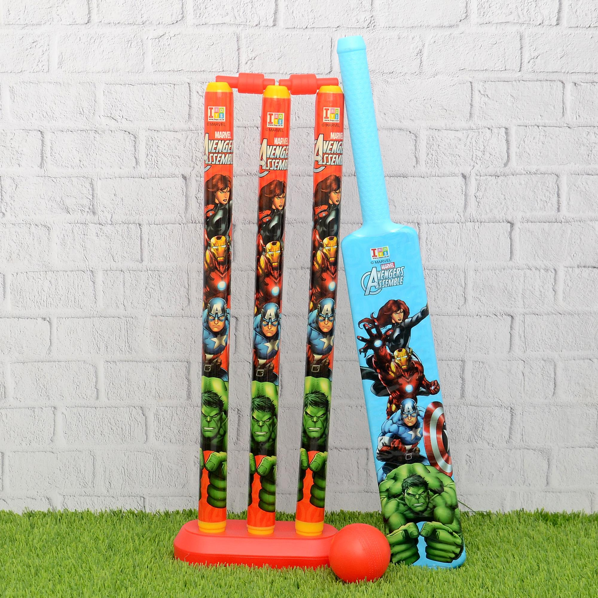 Avengers Cricket Bat & Wicket Set | Fitness & Sports, Kids