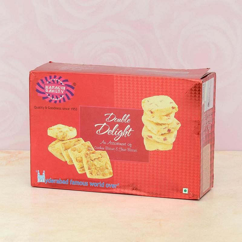 Karachi Double Delight Biscuits 400gm | Chocolates