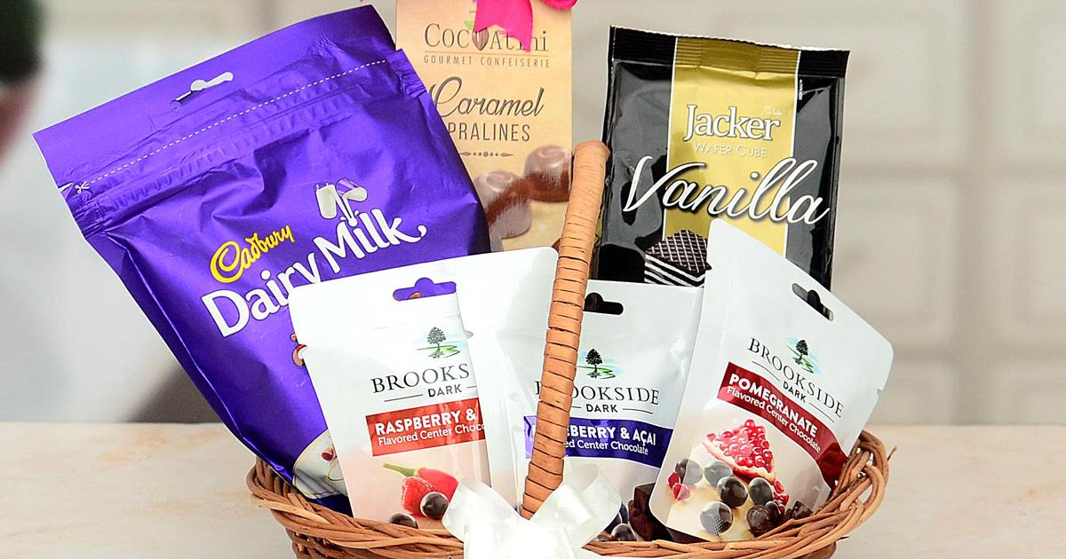 Basket of Wafer & Chocolates Hamper | Gift Baskets