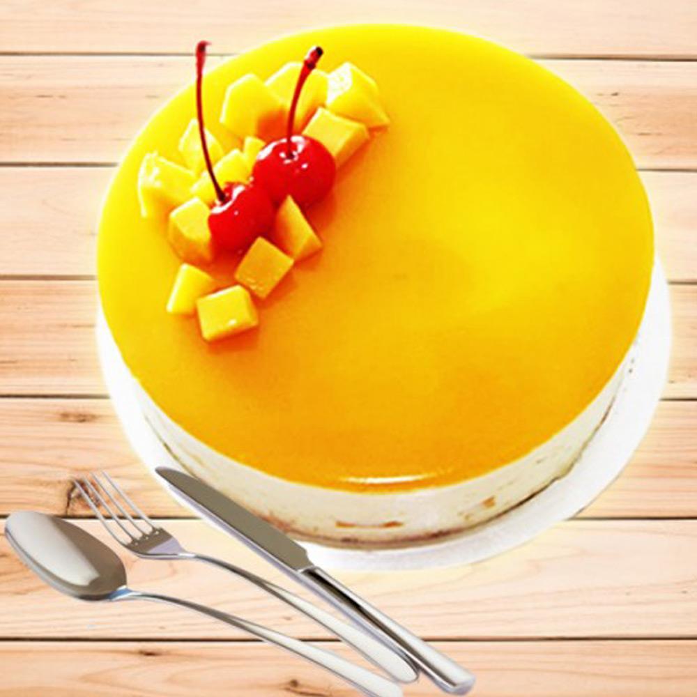 Decorated Mango Cake 1 Kg Cakes decorated-mango-cake-1-kg-cakes