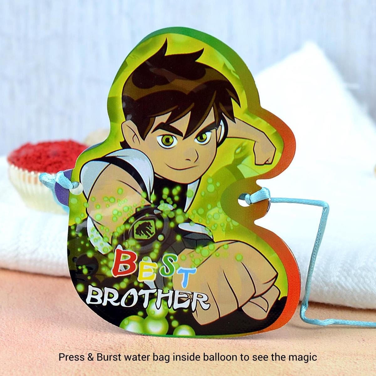Ben 10 Magical Balloon Kids Rakhi | Cartoon Character