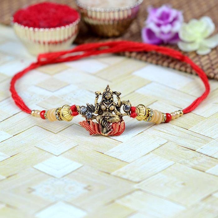 Jai Shri Ram Antique Mouli Rakhi | Divine Rakhi