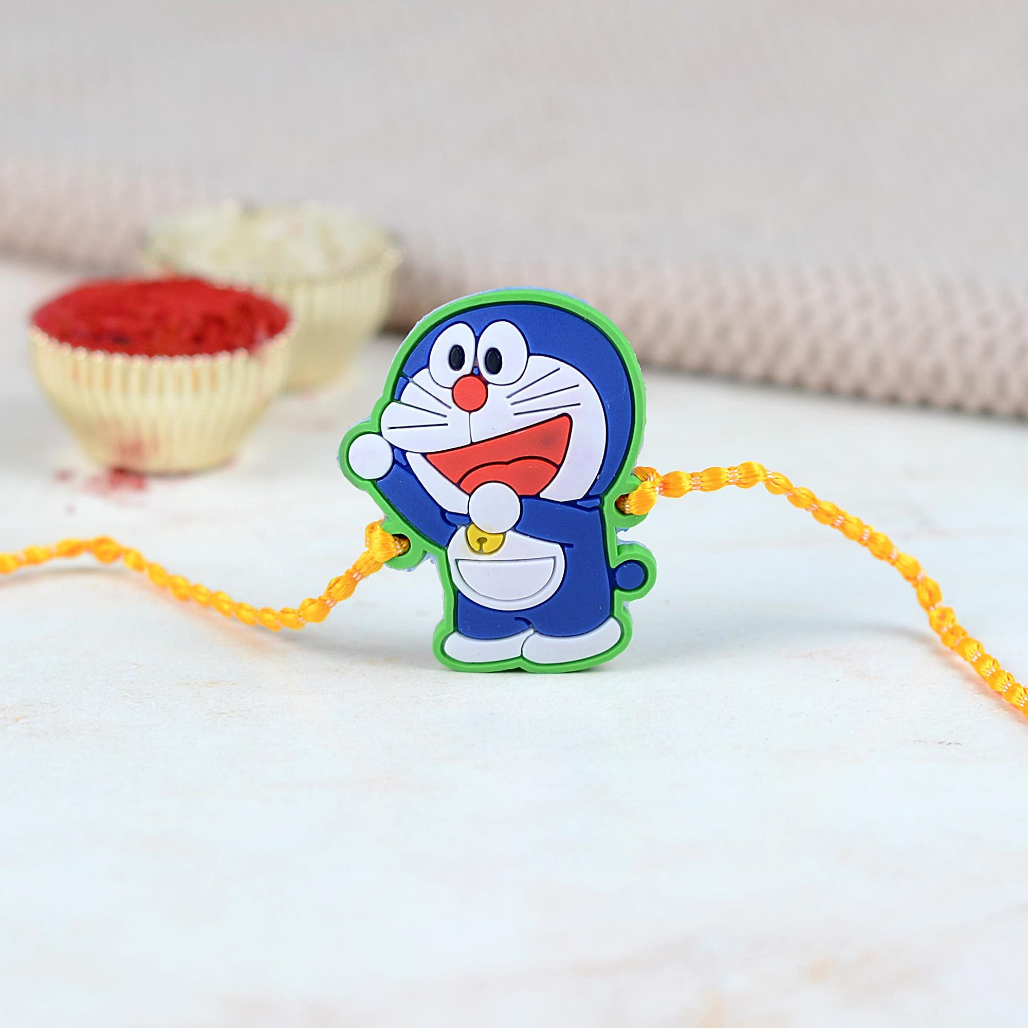 Smiling Doraemon Kids Rakhi | Cartoon Character