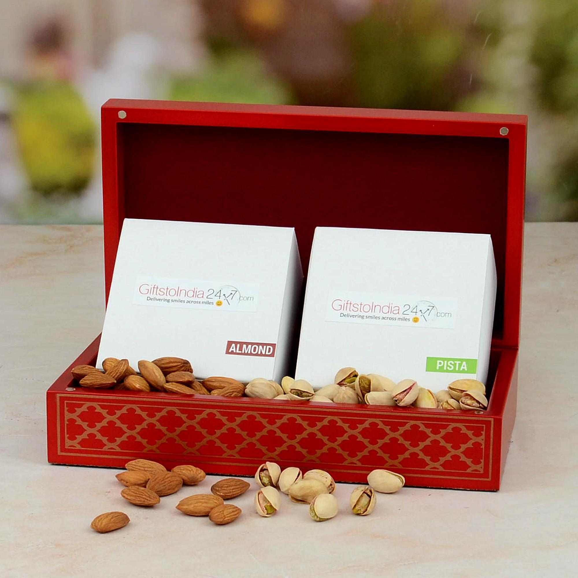 Assorted Pista Almond Combo Box | Gift Baskets