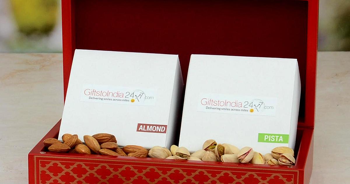 Assorted Pista Almond Combo Box | Gift Baskets