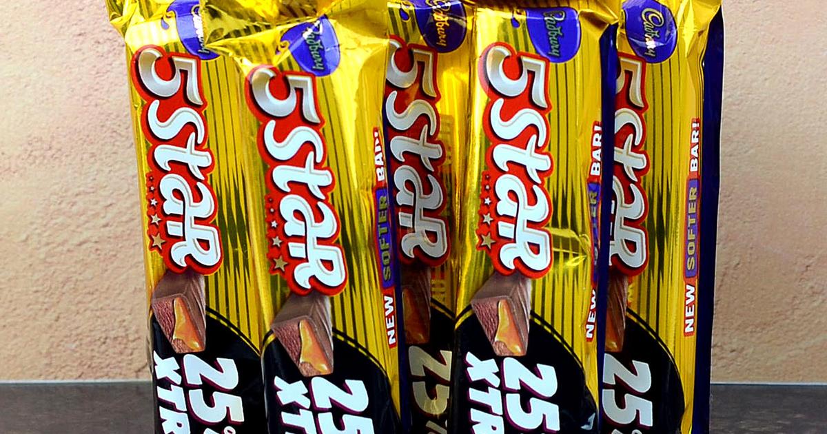 5 Pcs Five Star Chocolates | Only Chocolates