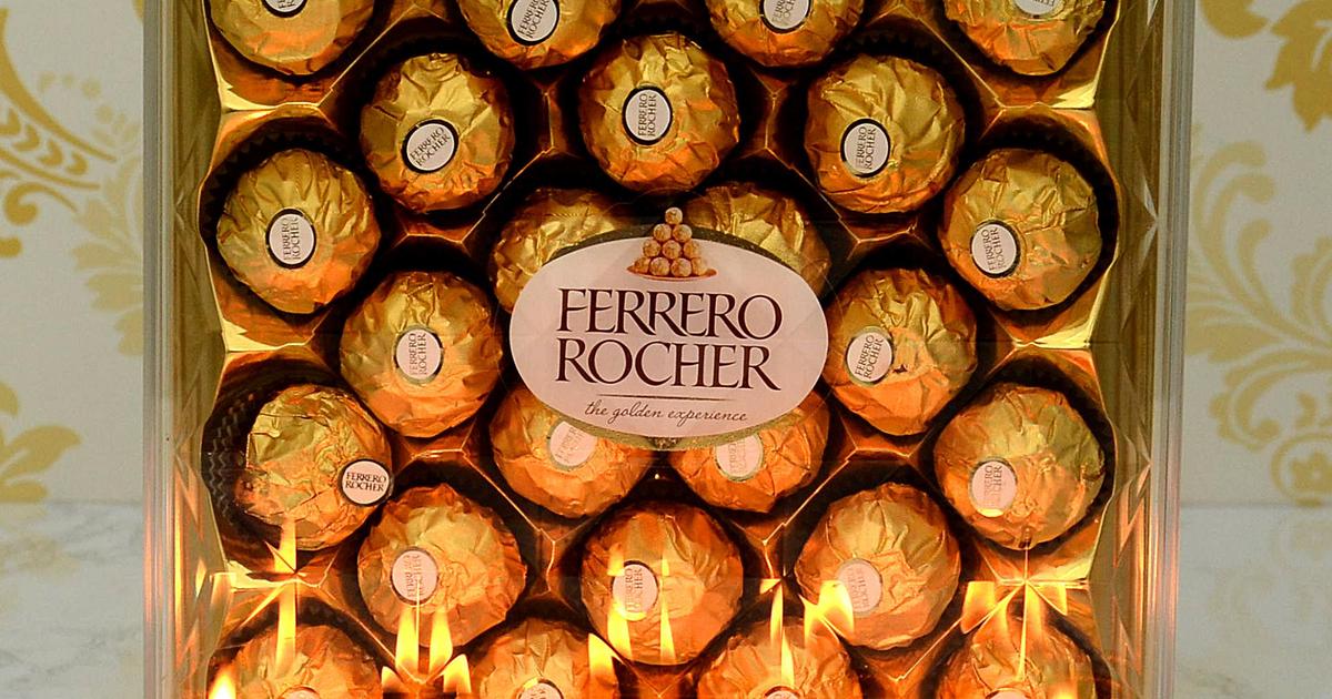 Diyas with Ferrero Rocher | Chocolate Hamper, Diwali