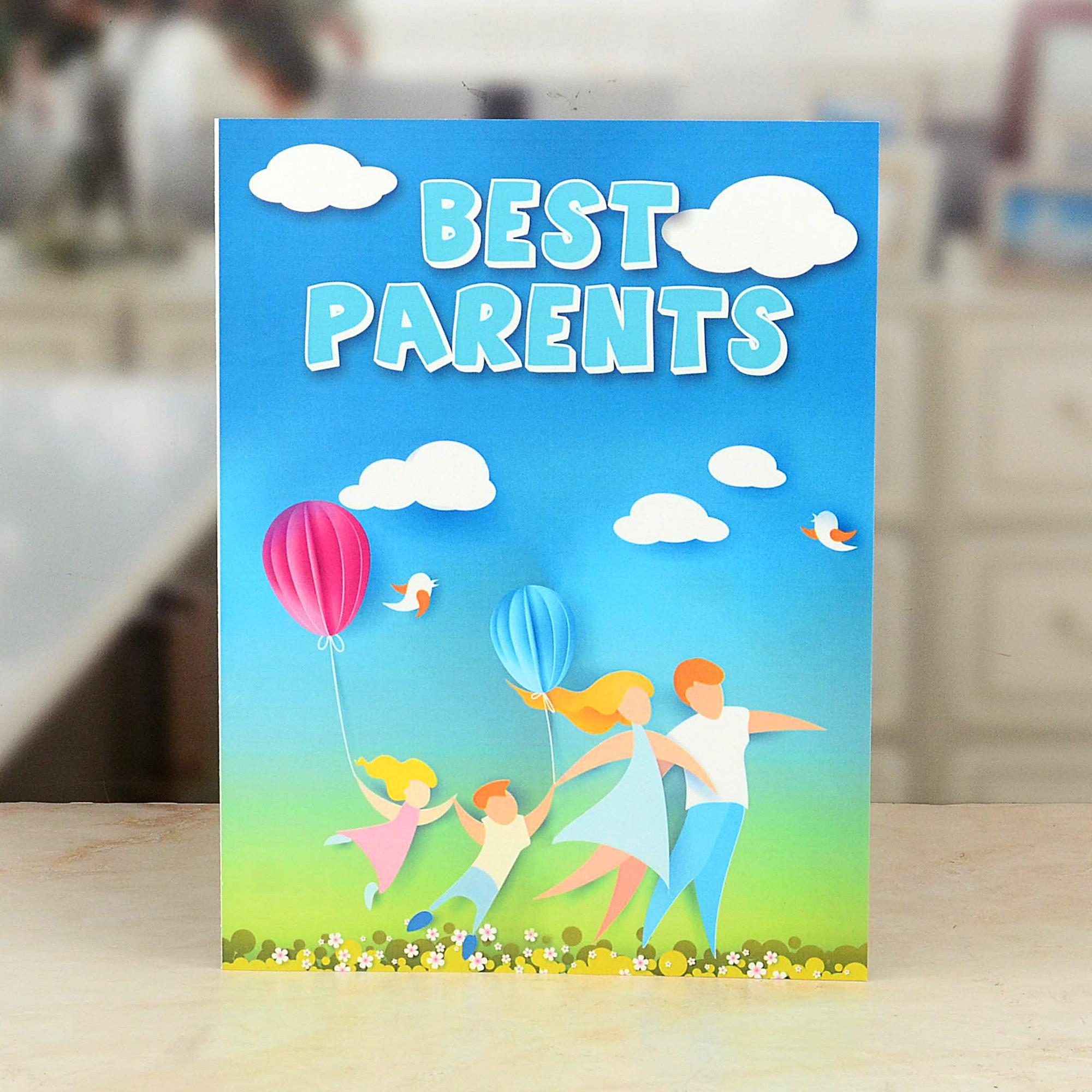 Greeting Card For Parents | Personalised Cards