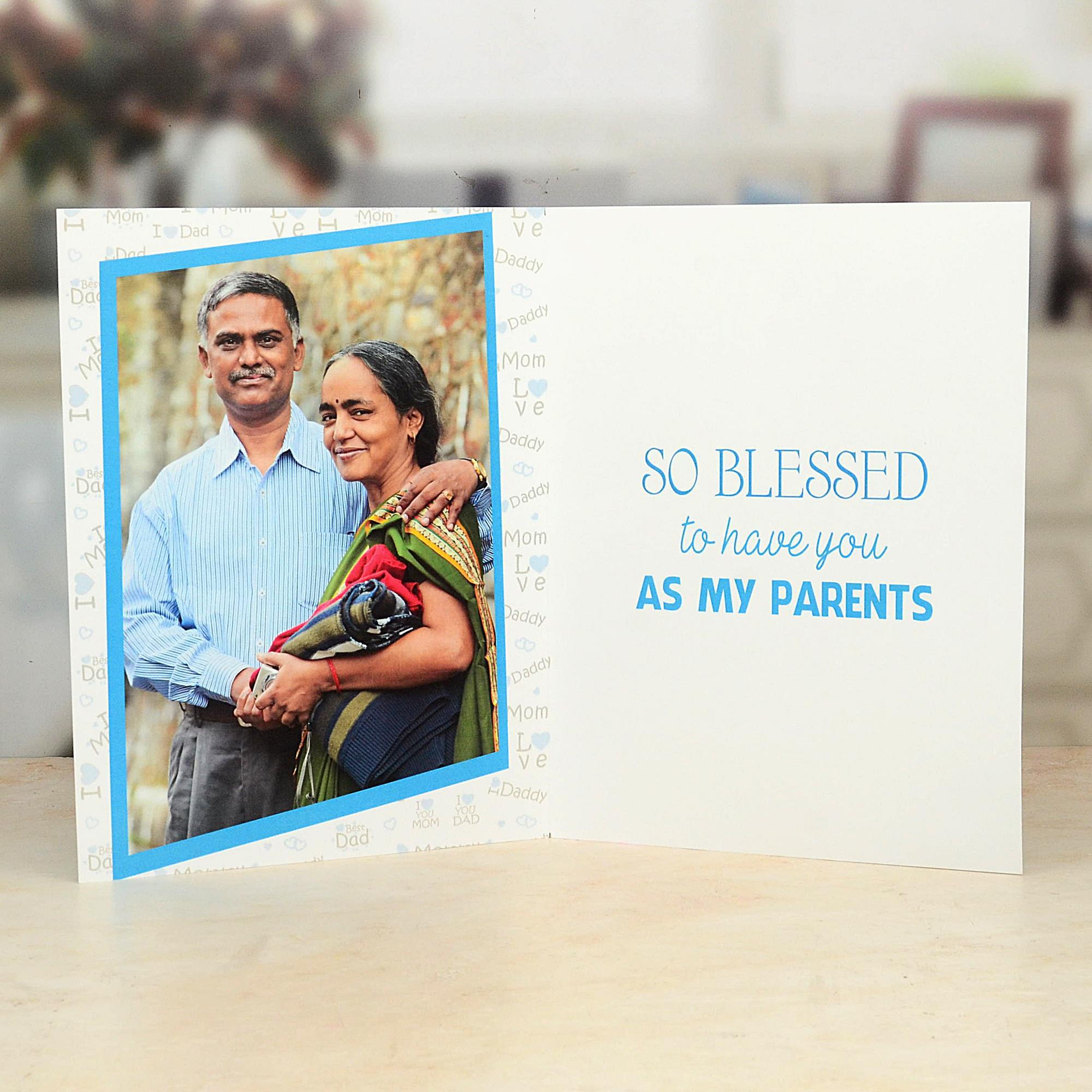 Greeting Card For Parents | Personalised Cards