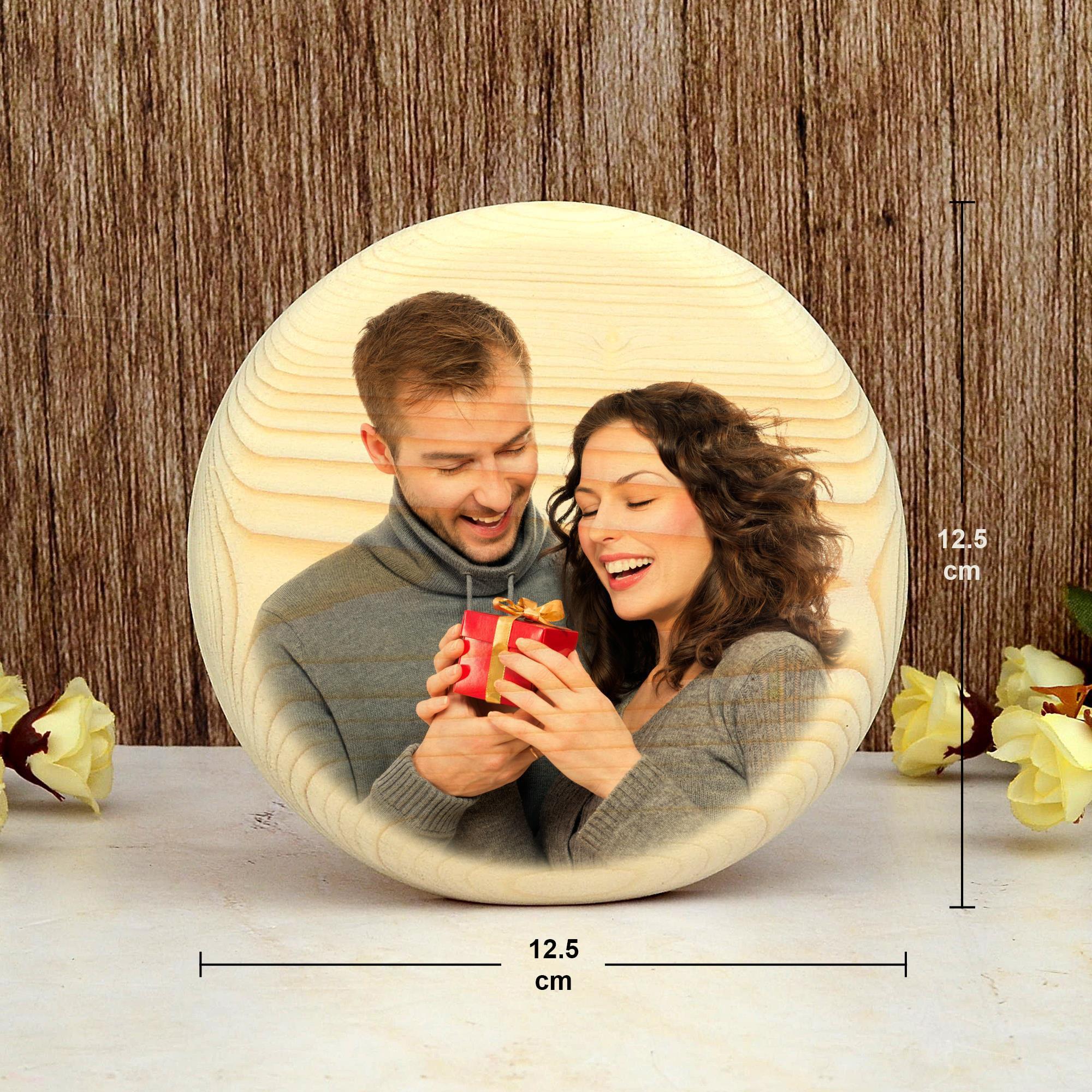Wood Custom Photo Frame, Personalized Photo Gifts