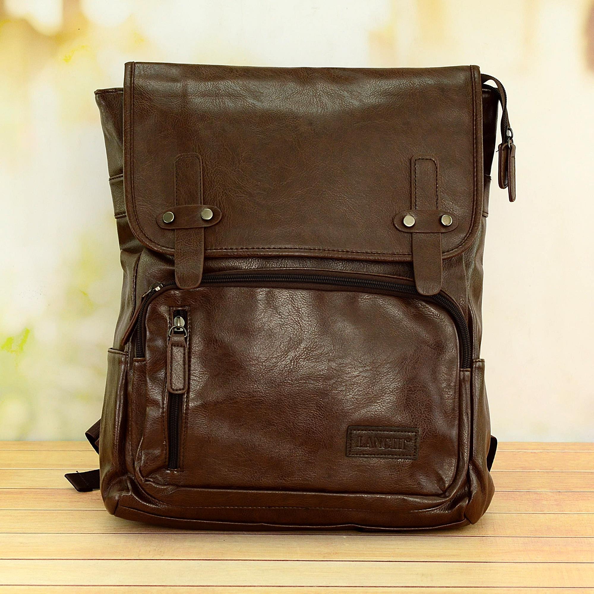 Built For Style Brown Backpack, Bags and Backpacks for Him