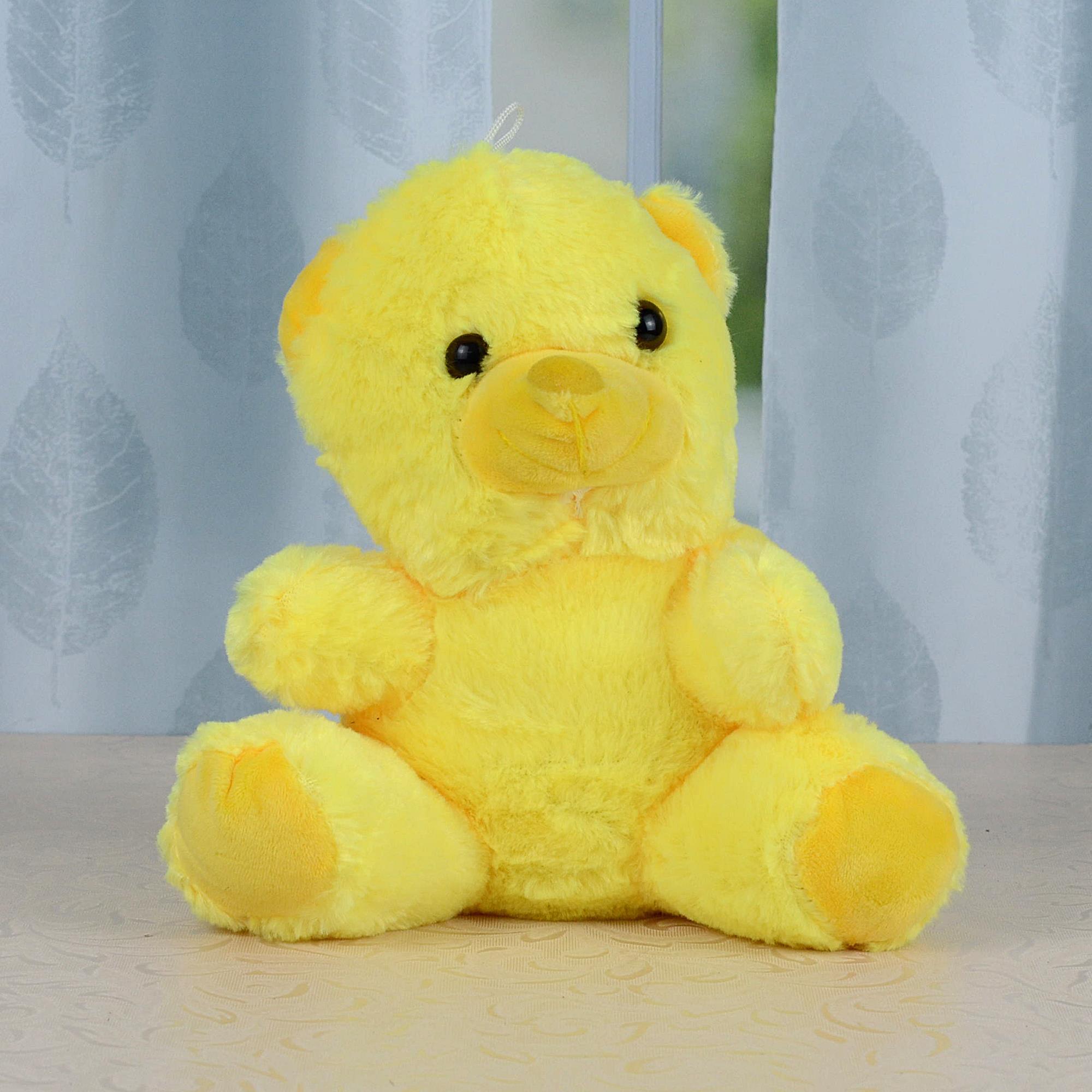 Adorable Yellow Teddy | Soft Toys