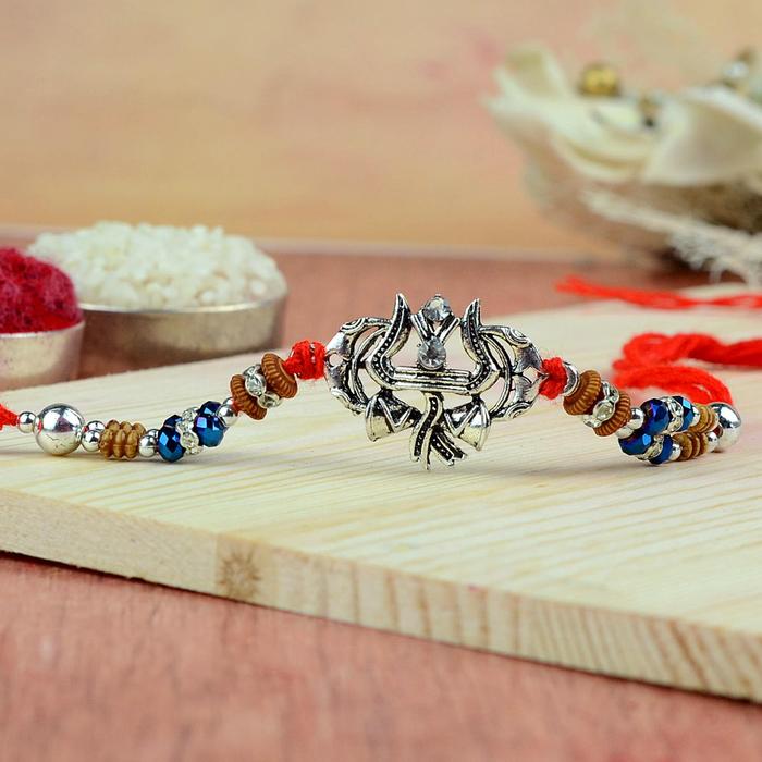 Jai Shri Ram Antique Mouli Rakhi | Divine Rakhi