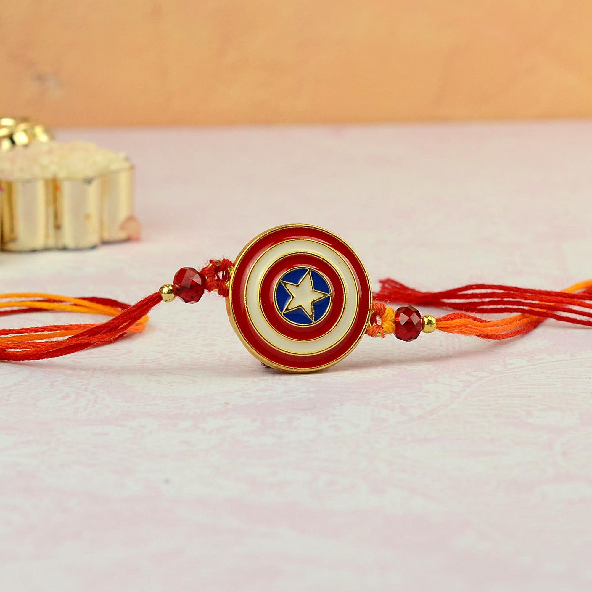 Captain America Rakhi | Superhero Rakhi