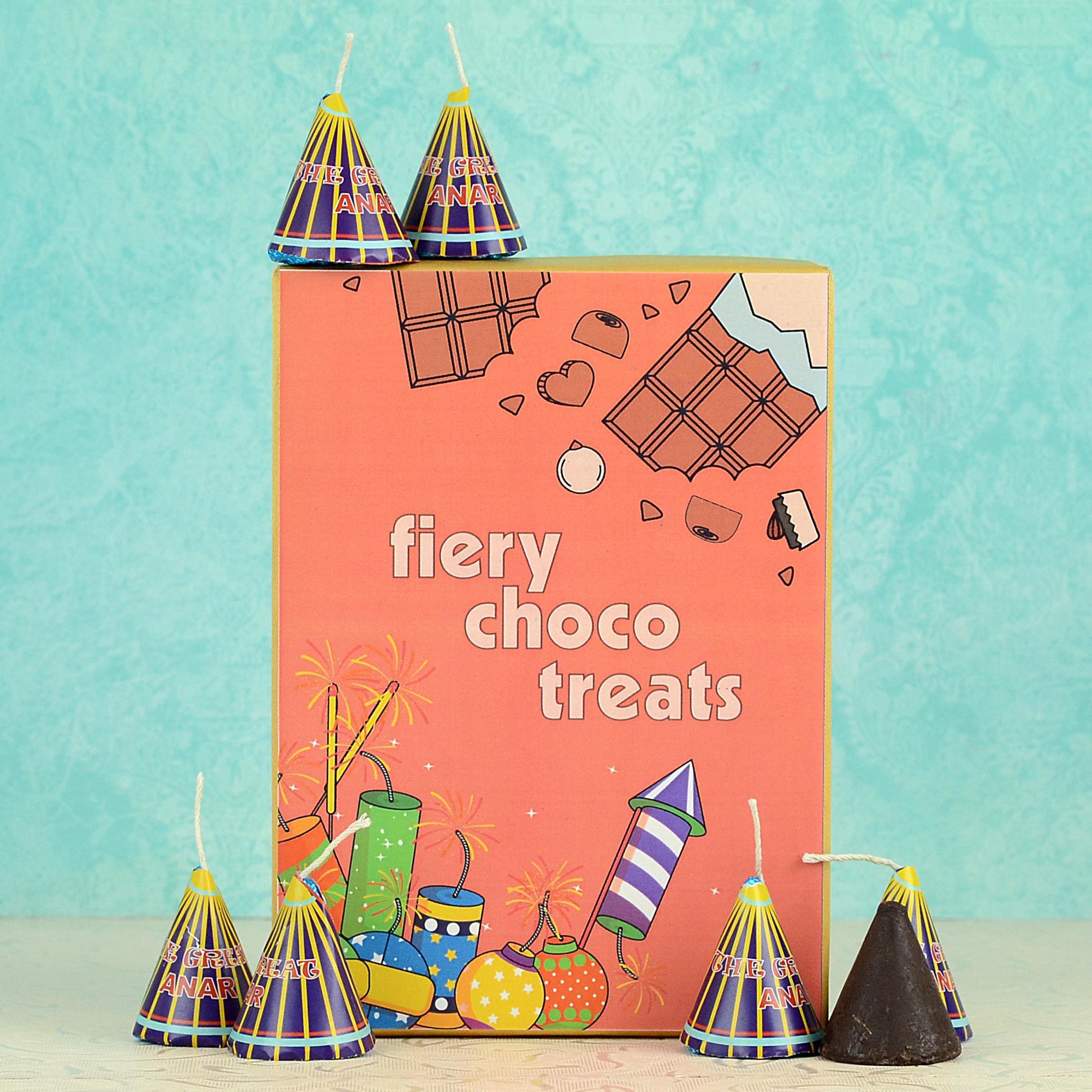 Fiery Anar Choco Crackers, Chocolate Crackers