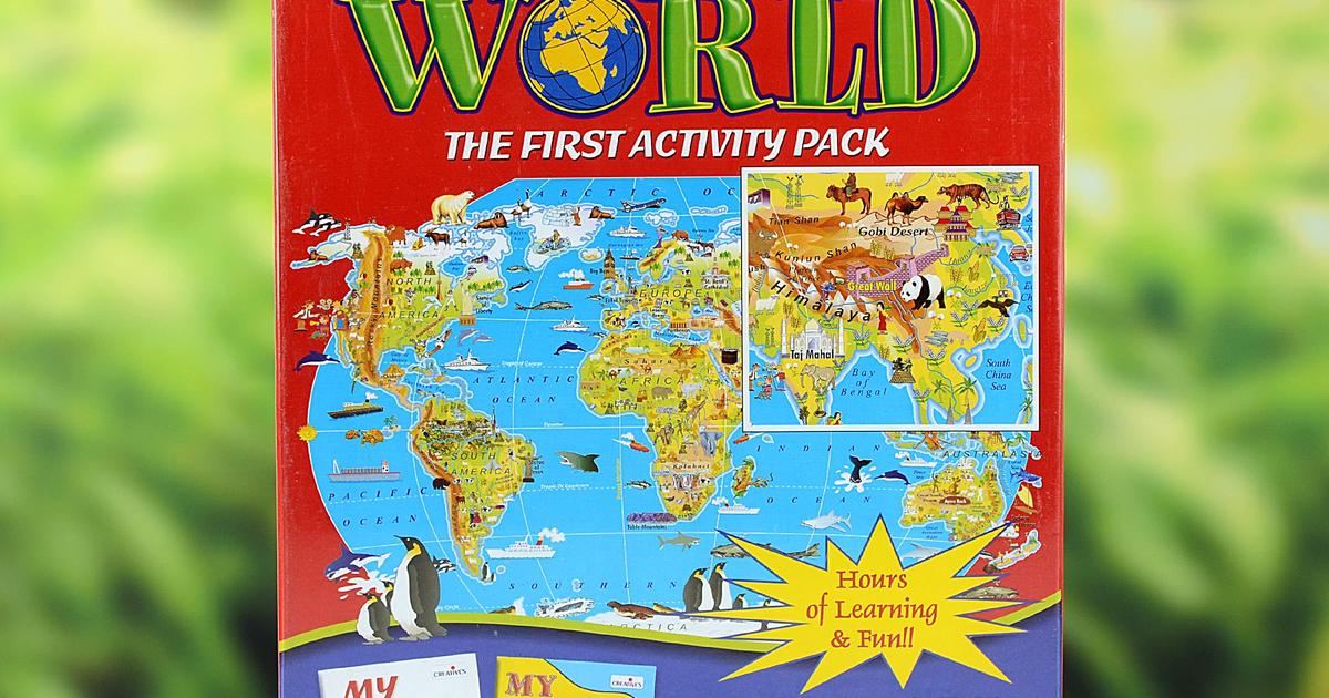 My World Activity Book | Educational Games