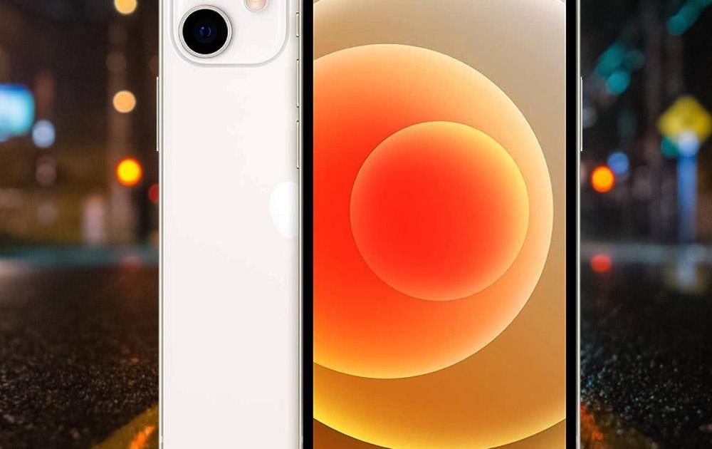 Apple iPhone 12 White 128GB, Mobiles