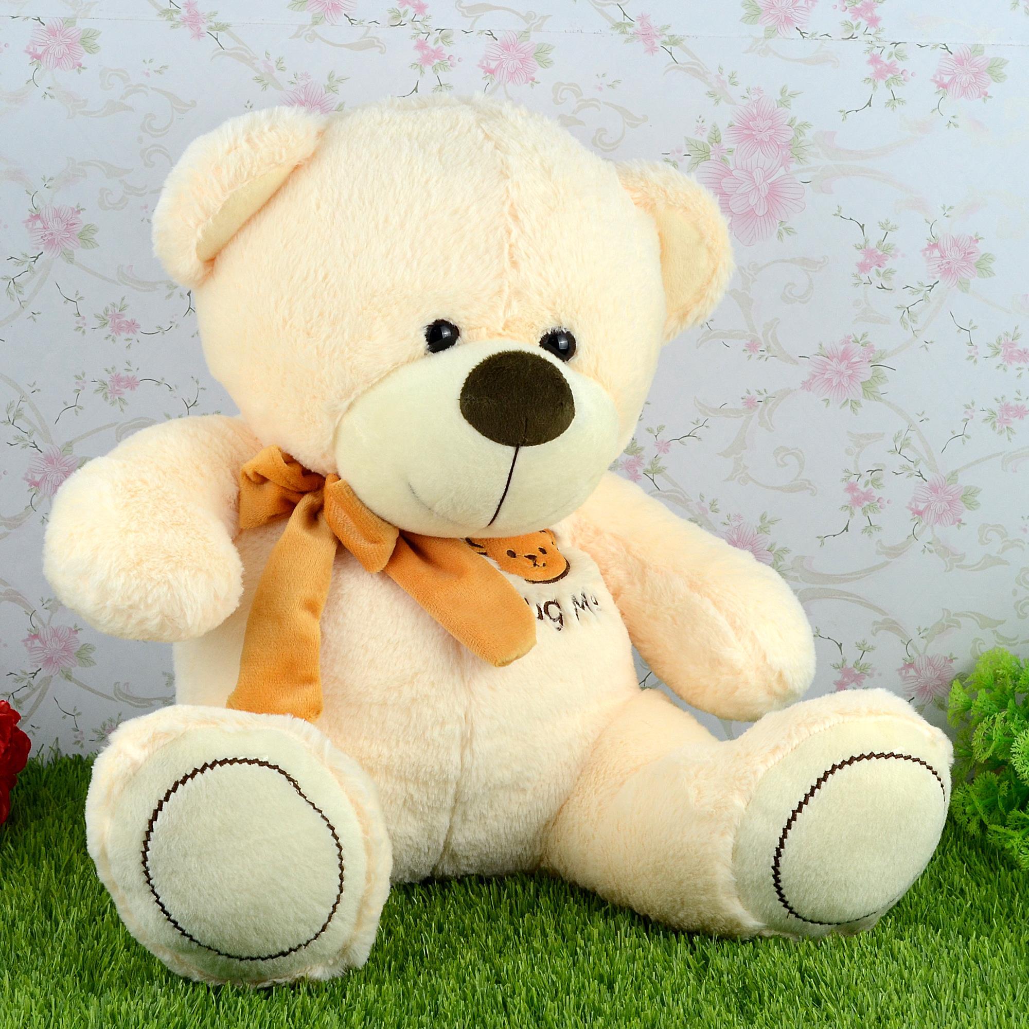 "Hug Me" Cream Teddy Bear | Soft Toys