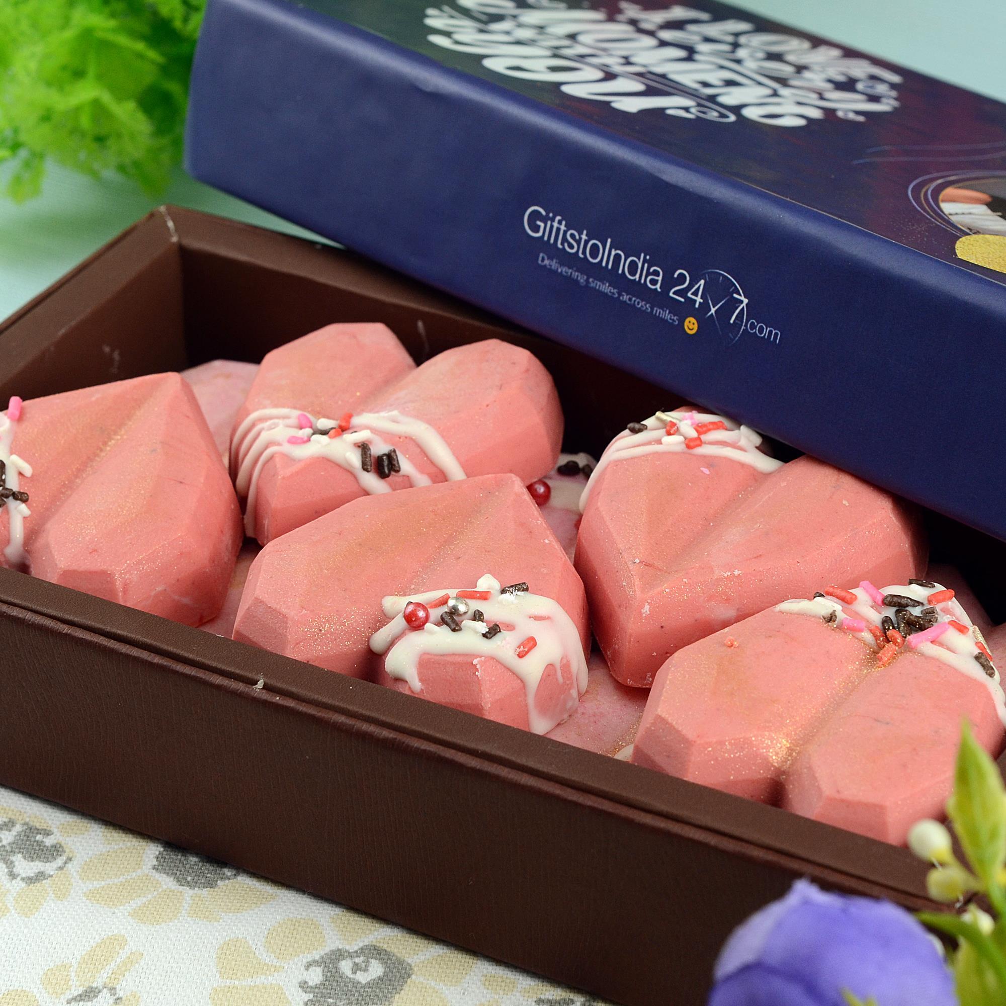 Handmade Chocolates Box | Personalized Valentine Chocolate