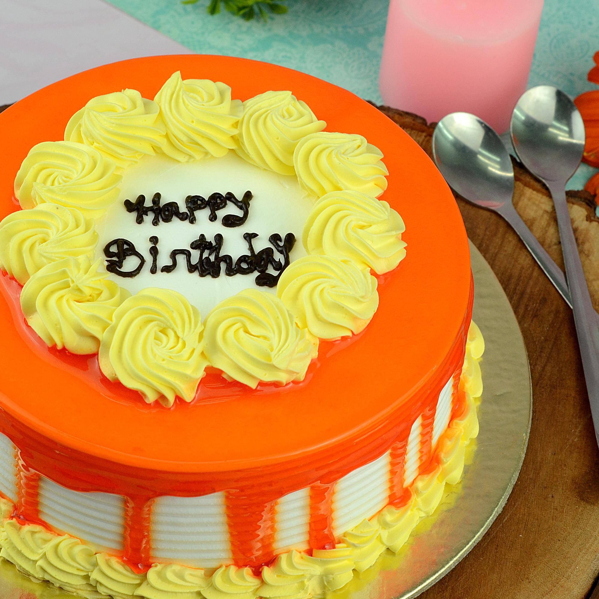 Rich Butterscotch Bday Cake -1/2 Kg, Cakes on Birthdays