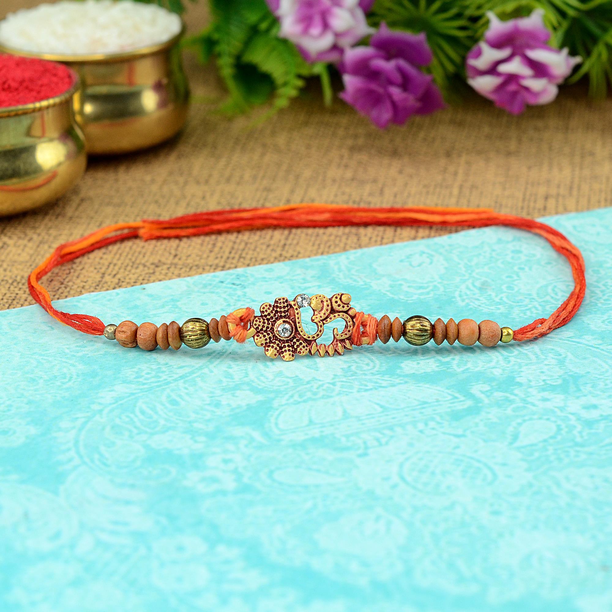 Copper Om Rakhi | Om Rakhi