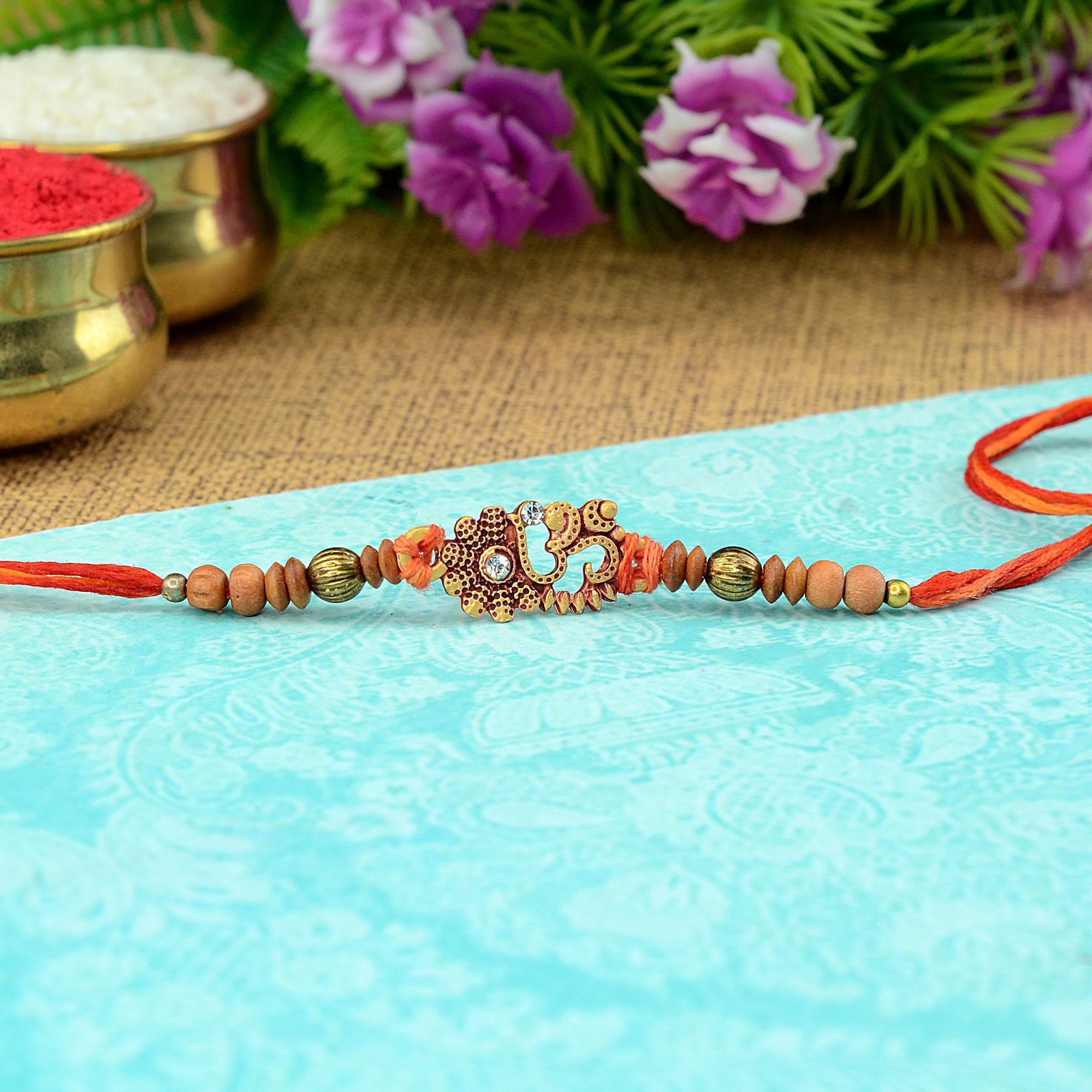 Copper Om Rakhi | Om Rakhi