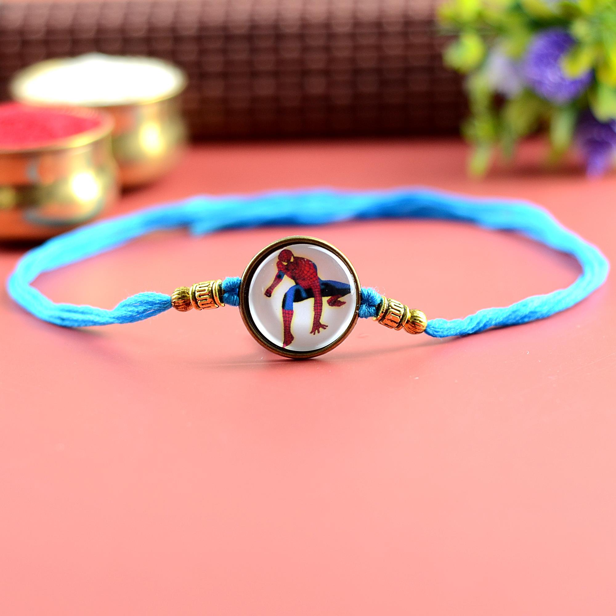 Spiderman Resin Kids Rakhi | Superhero Rakhi