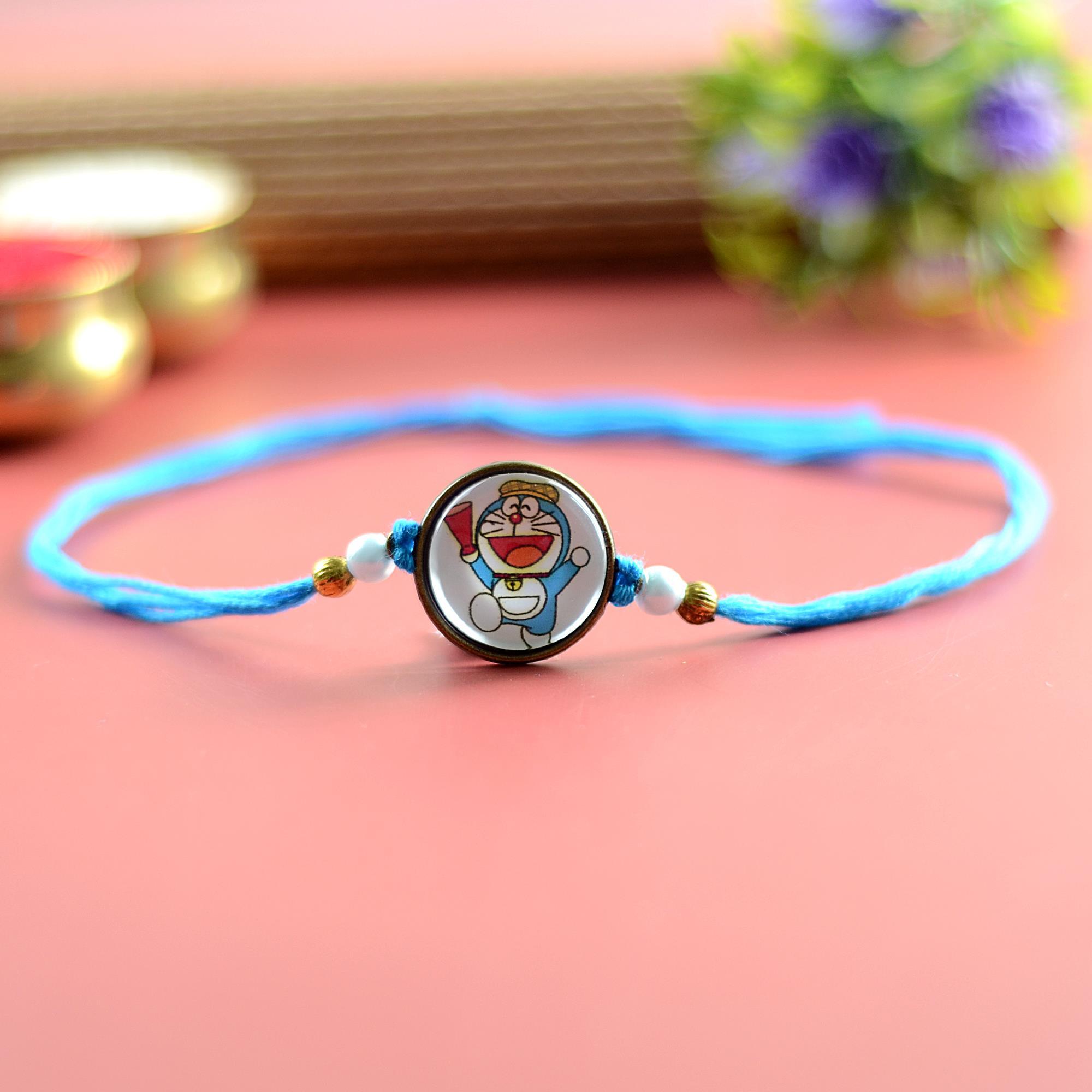 Doraemon Resin Kids Rakhi | Rakhi Gifts, Kids
