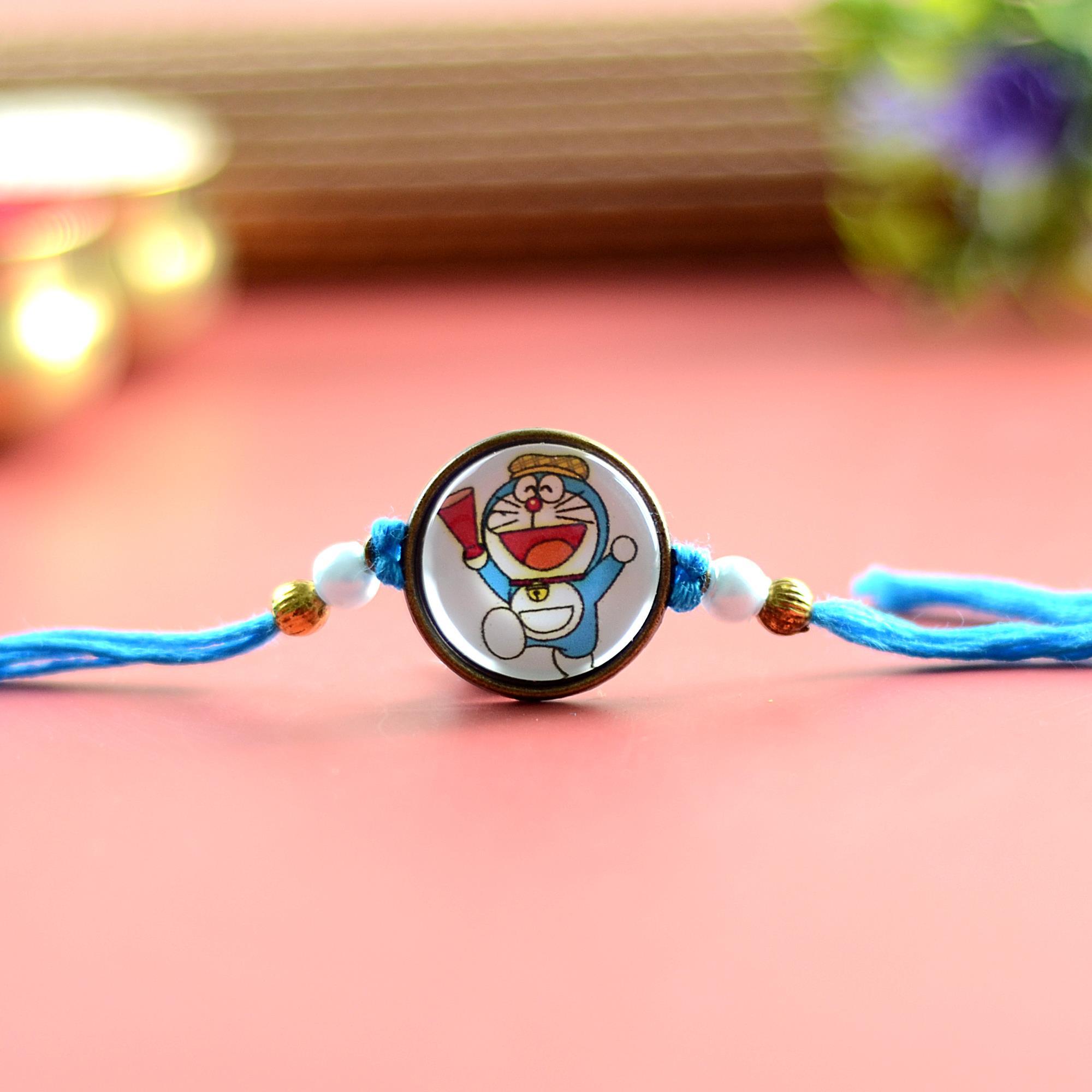 Doraemon Resin Kids Rakhi | Rakhi Gifts, Kids