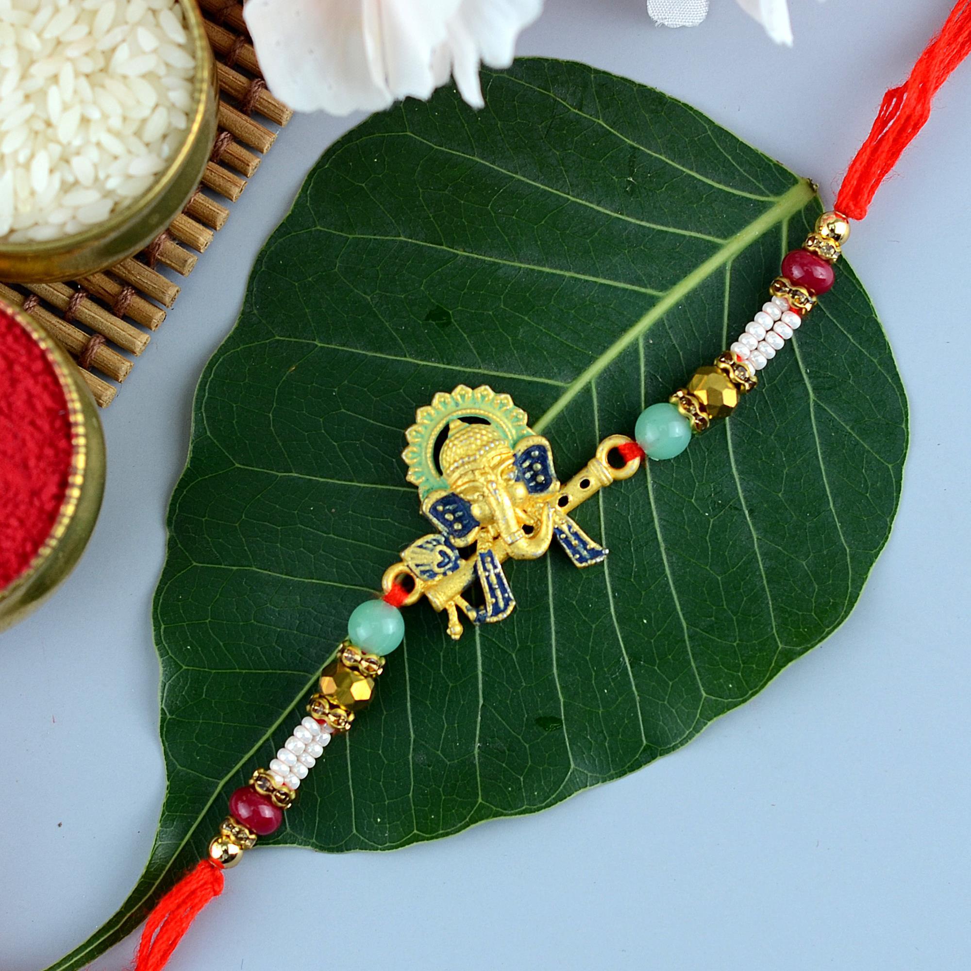 Krishna Ganesh Rakhi | Ganesh Rakhis